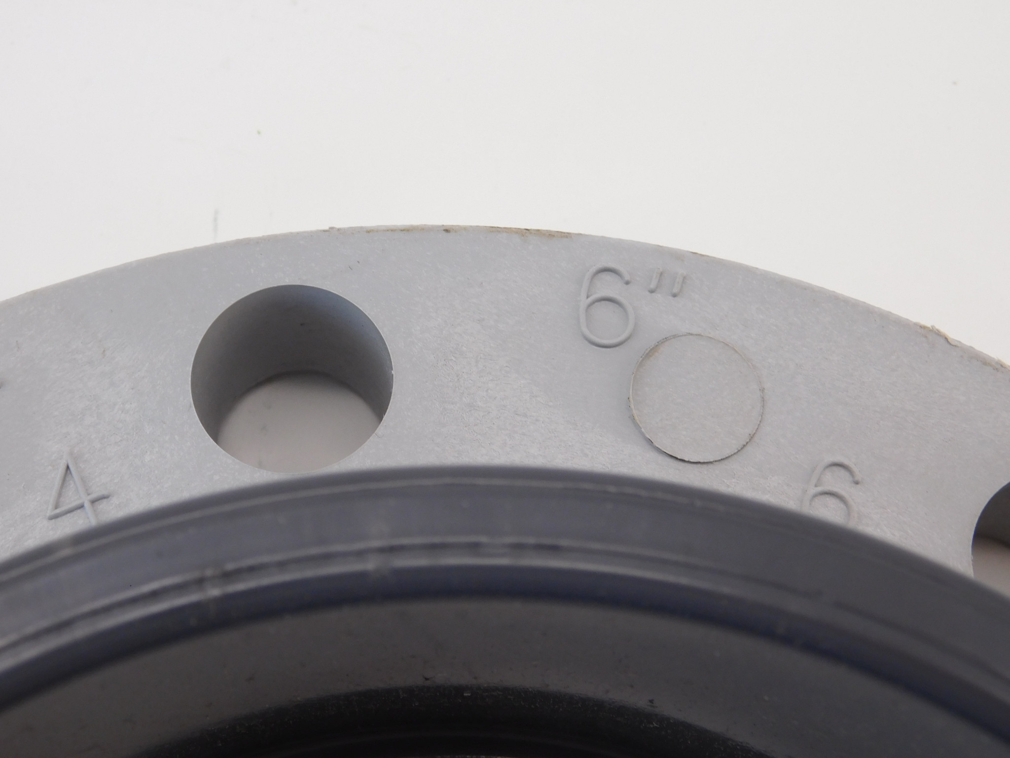 Spears 854-060 6″ Van Stone Flange Coupling Glass Filled PVC Ring Class ...