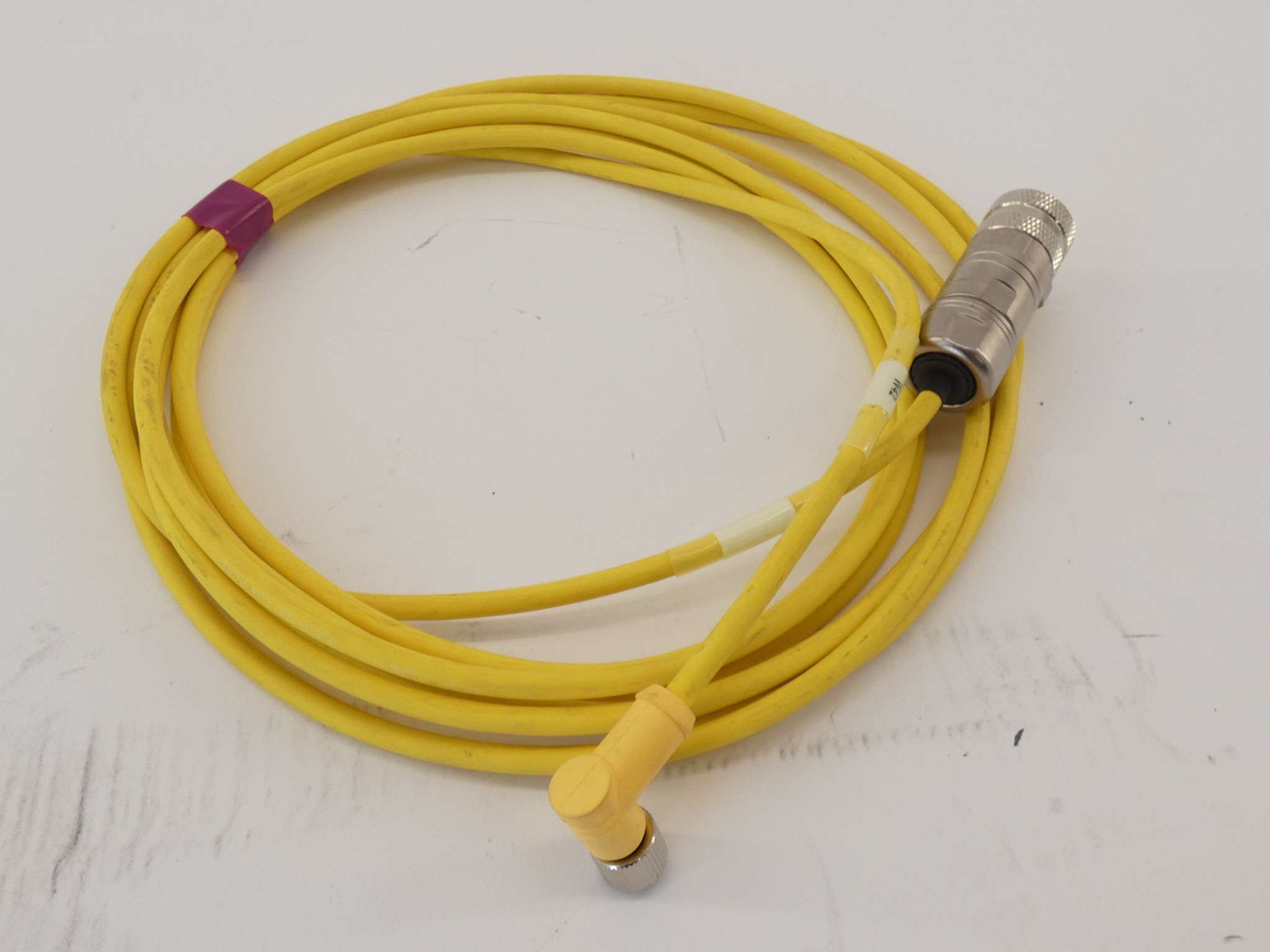 Yellow Cable Amphenol MA6CG-S2 Connector – GPM Surplus