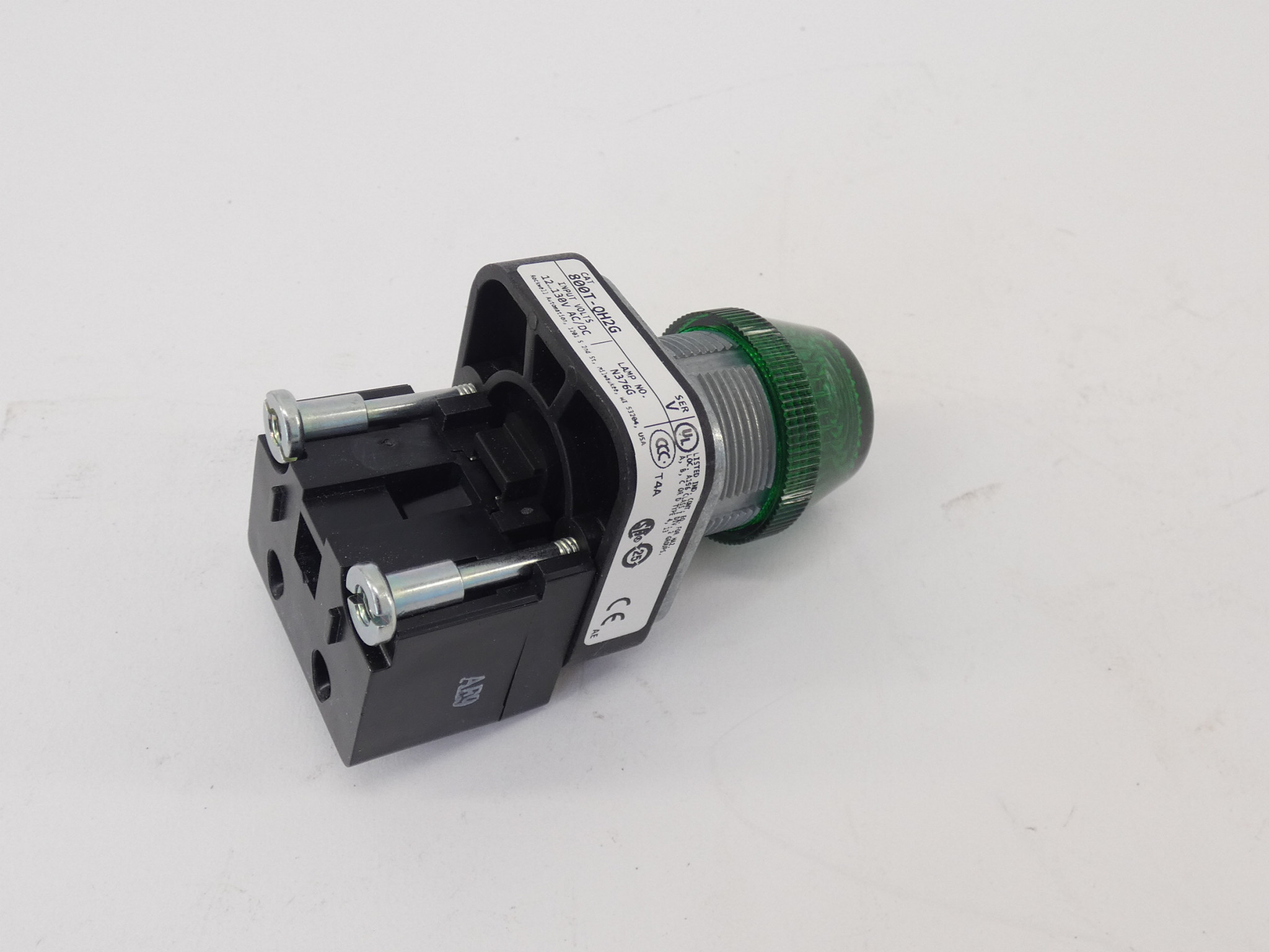 Allen-Bradley 800T-QH2G 800T PB Green Pilot Light 12-130V AC/DC – GPM ...