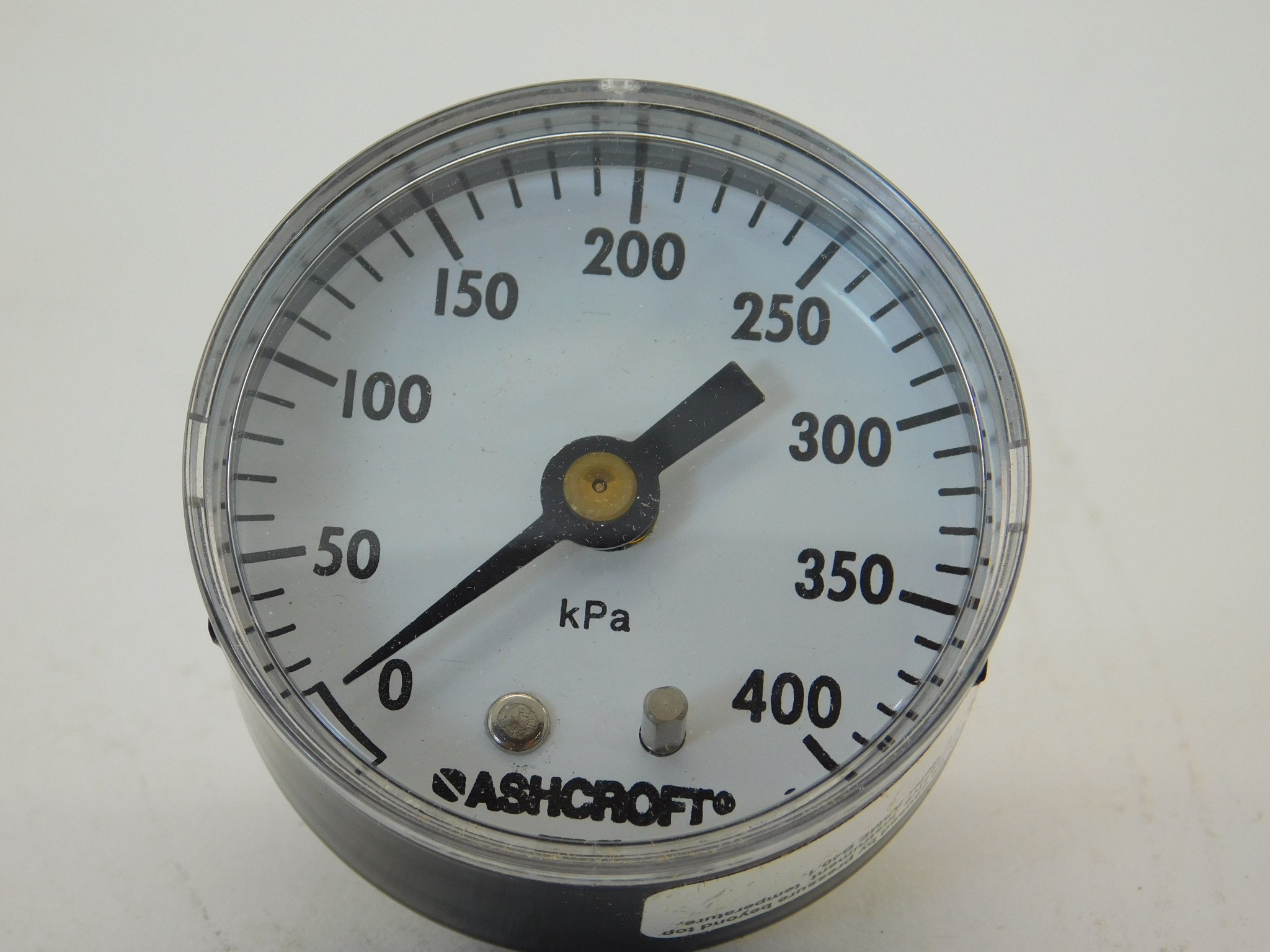 Ashcroft 20W1005 H 02B 2″ Pressure Gauge 0-400kPa 1/4″ NPT Back ...