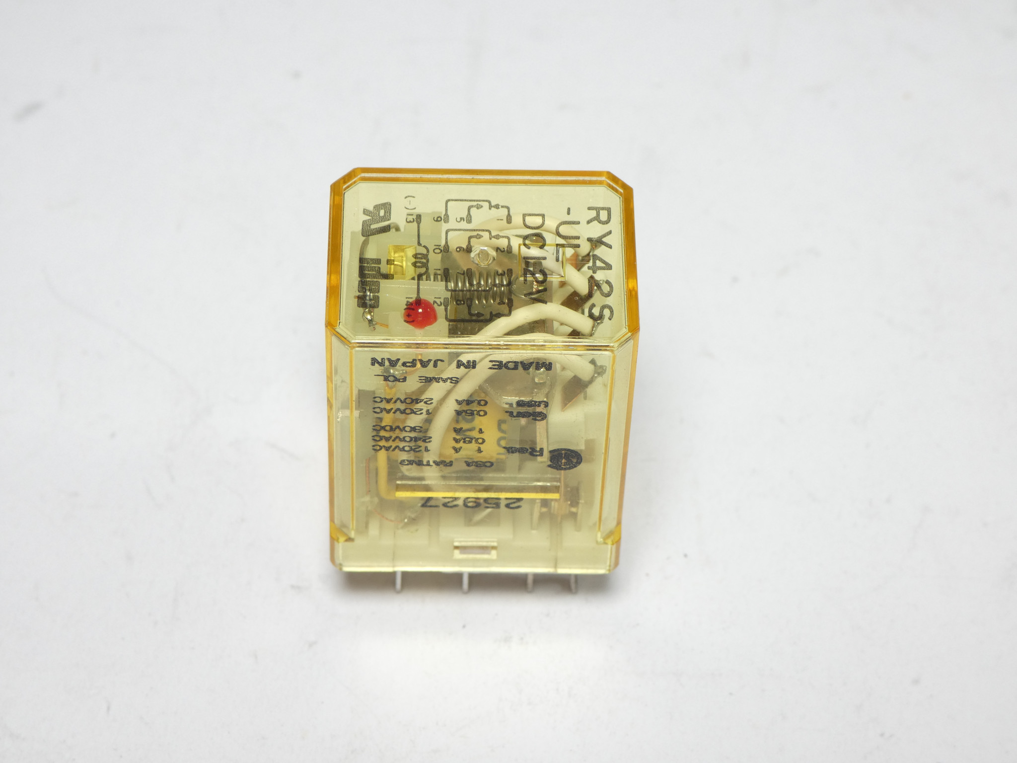 *Box of 10* Idec RY42S-UL Relay 12VDC – GPM Surplus