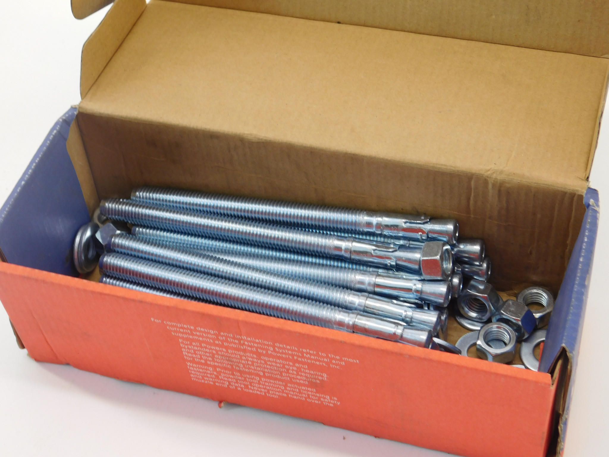 *Box of 17* Powers Fastners 7426SD1 1/2″x7″ Power Stud SD1 Seismic ...
