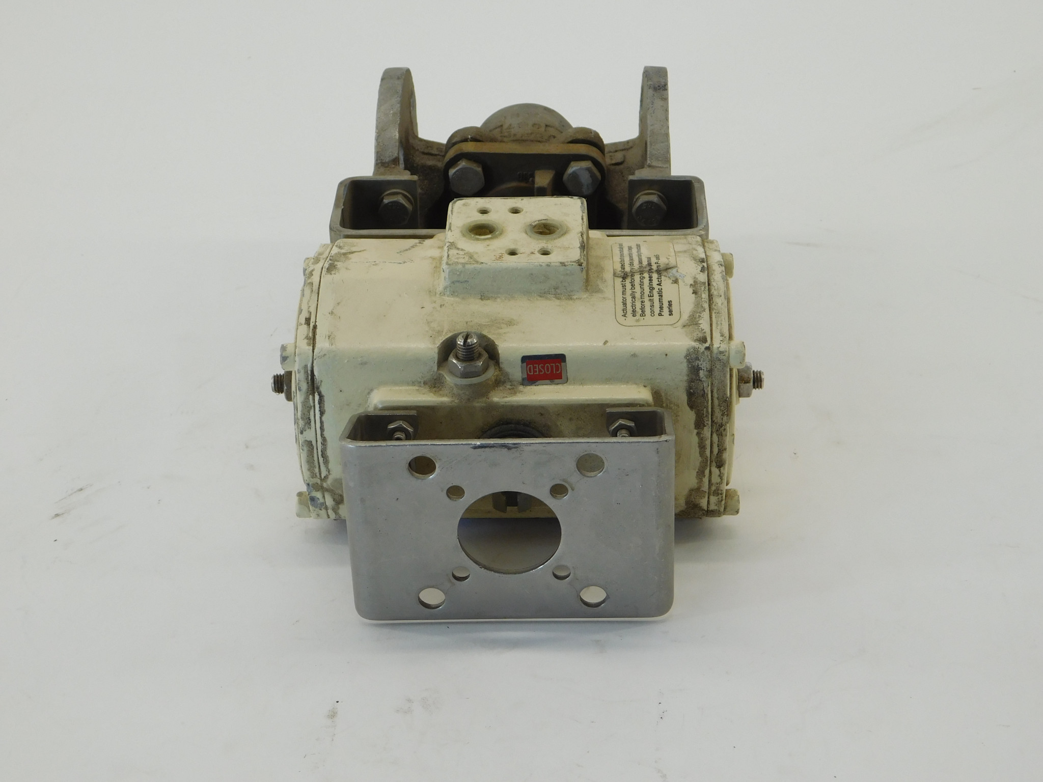 EL-O-Matic Pneumatic Actuator W/ Tufline 067 1″ Sleeved Plug Valve ...