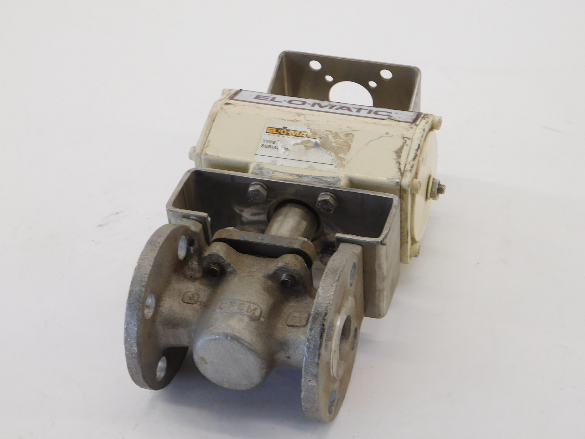 EL-O-Matic Pneumatic Actuator W/ Tufline 067 1″ Sleeved Plug Valve ...