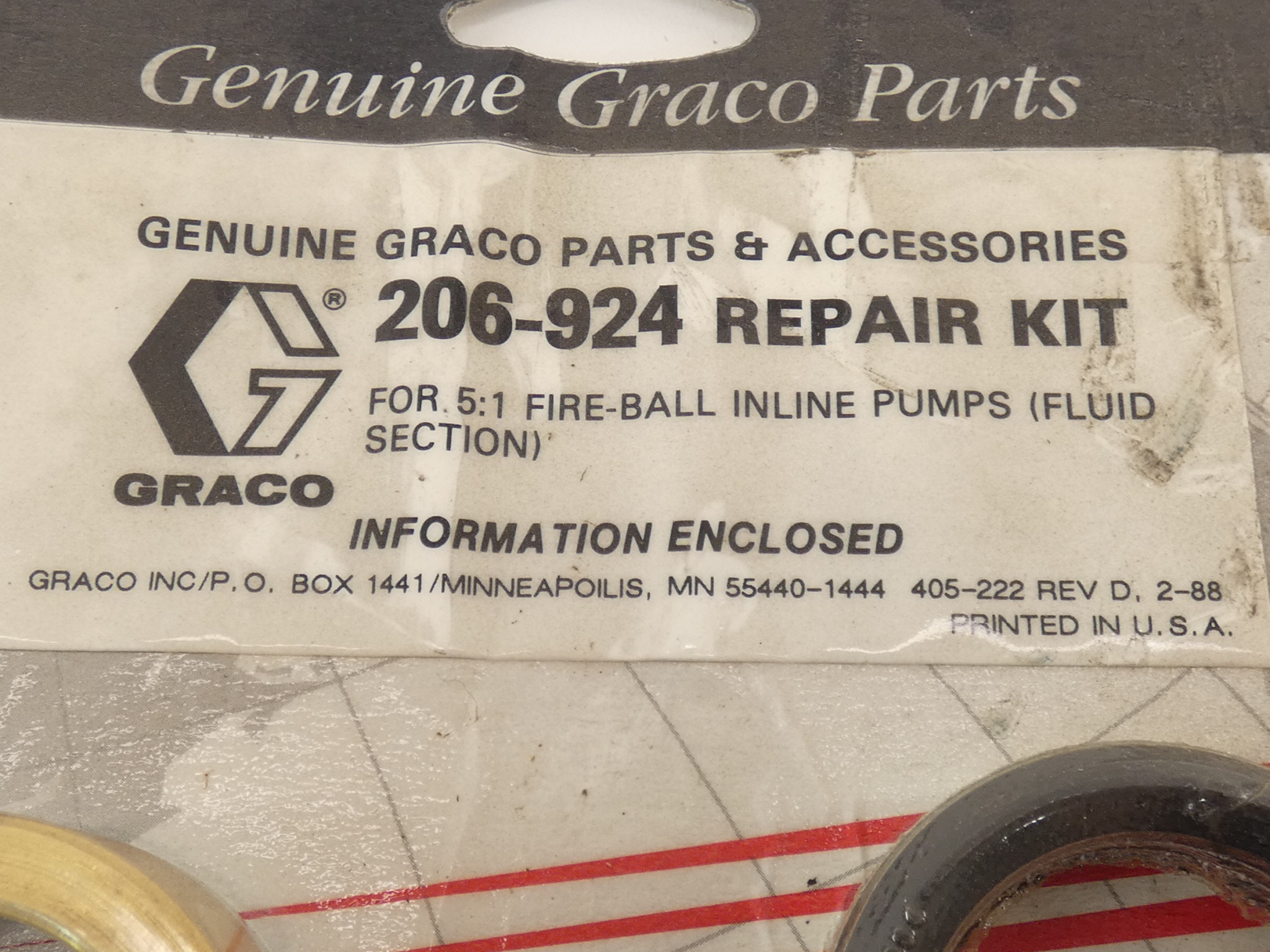 Graco 206-924 Repair Kit For 5.1 Fire-Ball Inline Pump – GPM Surplus