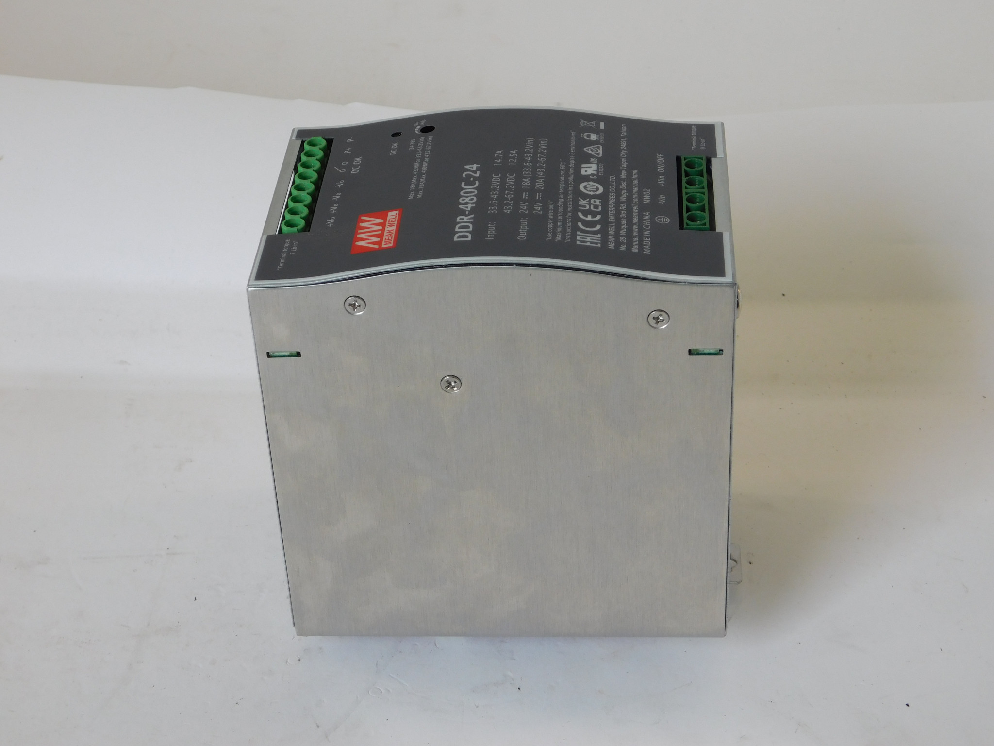 Mean Well DDR-480C-24 DC-DC Converter – GPM Surplus