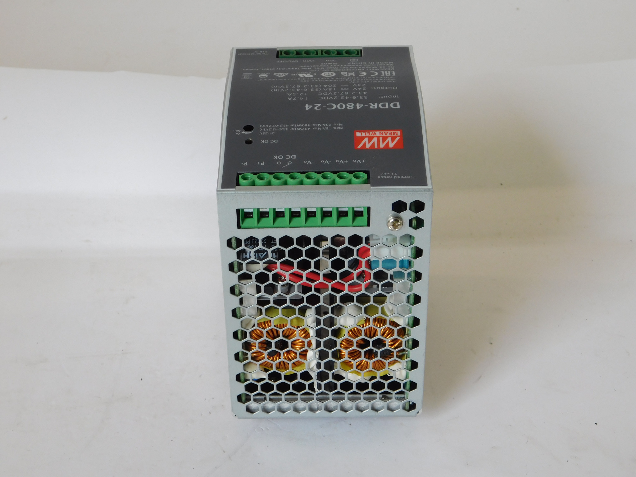 Mean Well DDR-480C-24 DC-DC Converter – GPM Surplus