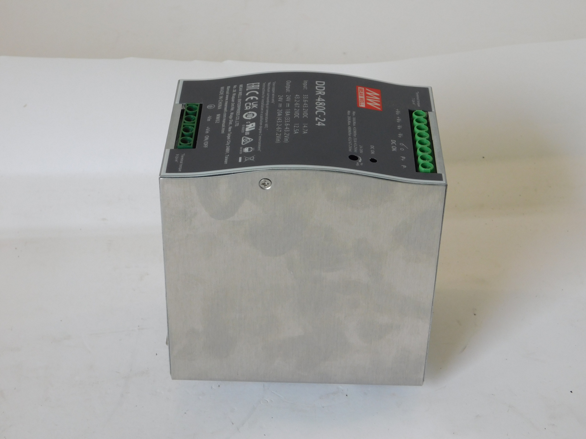 Mean Well DDR-480C-24 DC-DC Converter – GPM Surplus