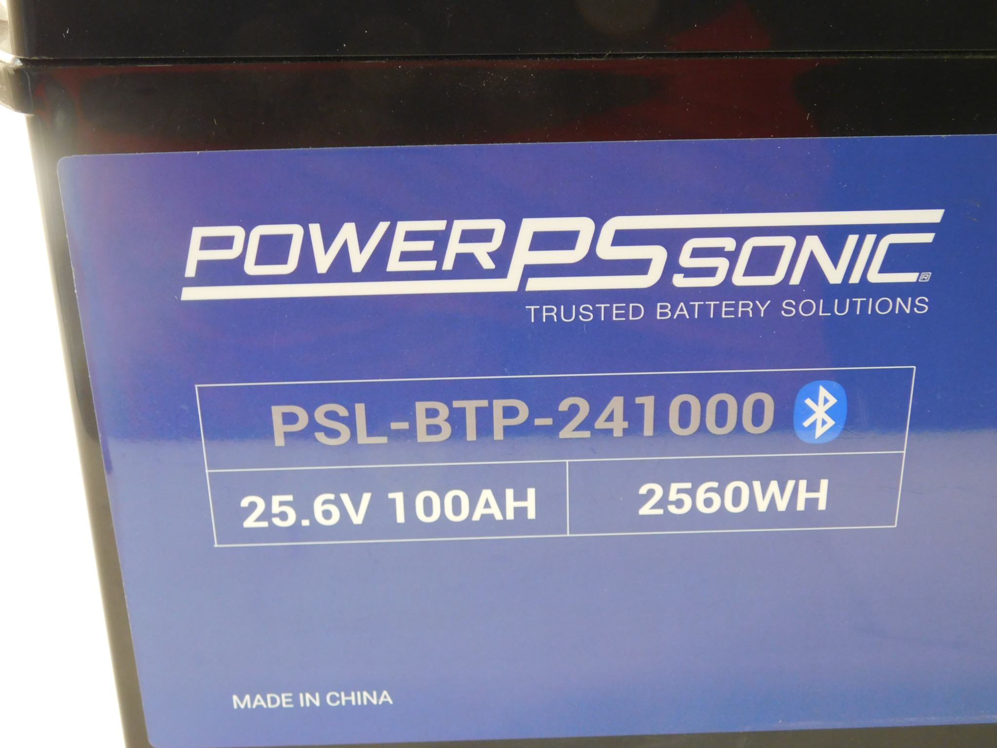 Power Sonic PSL-BTP-241000 LiFePO4 Bluetooth Smart Battery 100AH 25.6V ...