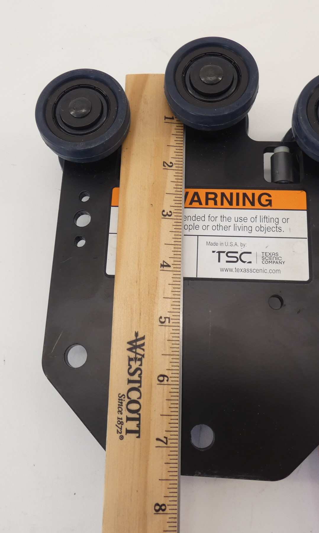 TSC 415A Carrier Black Aluminum Track Hardware WLL 200 – GPM Surplus