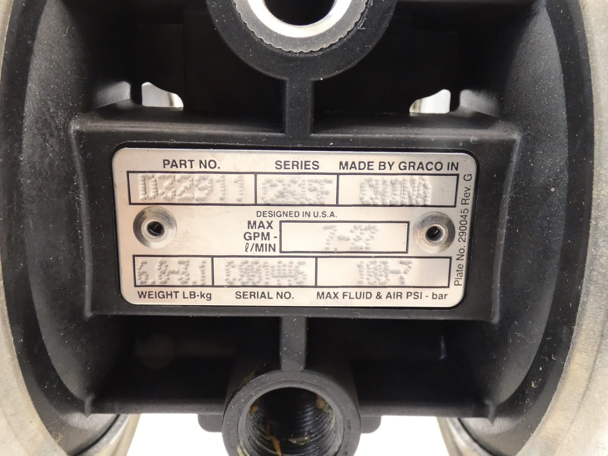 Graco D32911 Husky 307 Air Operated Diaphragm Pump 7-20GPM – GPM Surplus