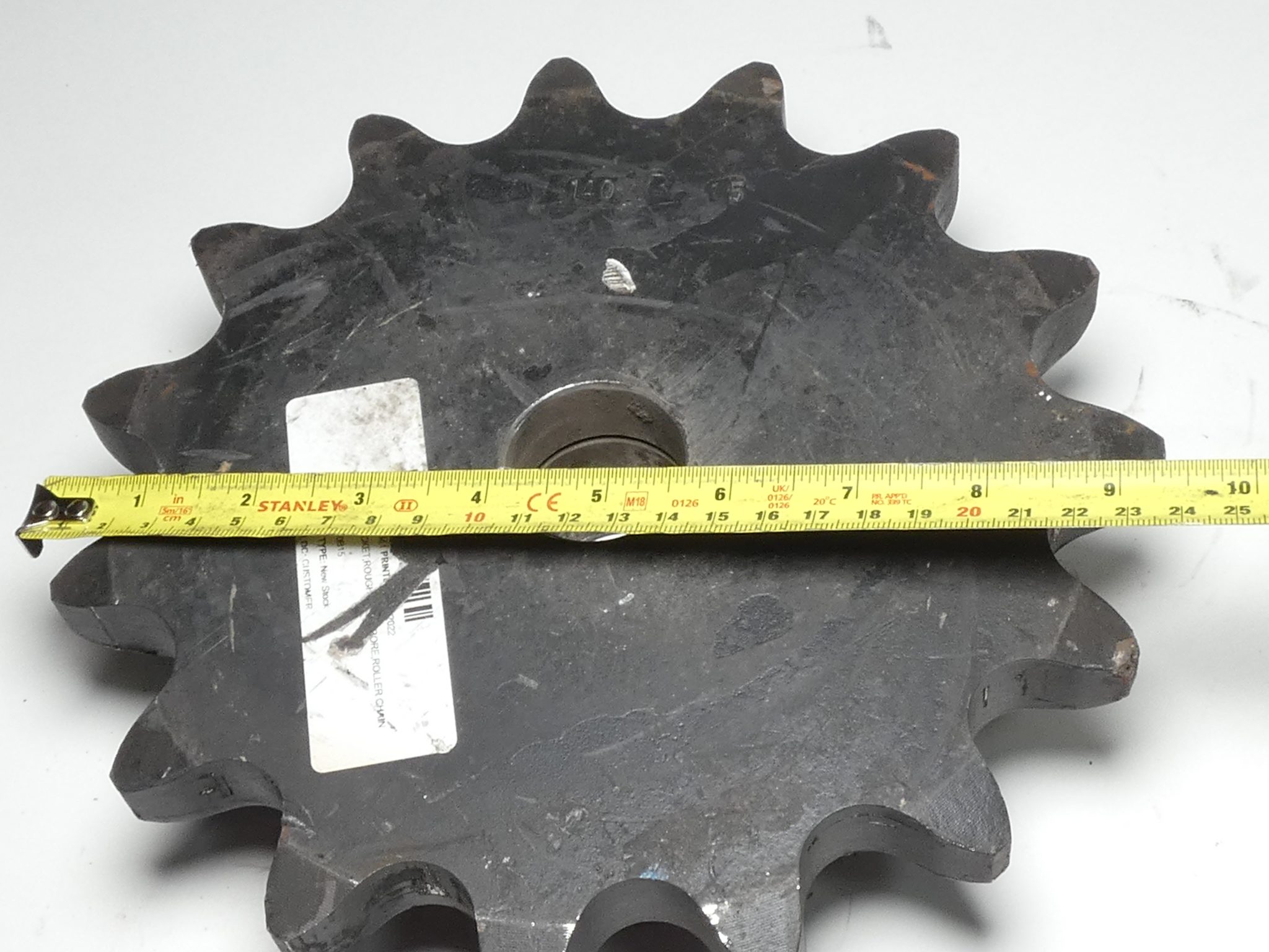 Martin 140B15 Roller Chain Sprocket 1-1/2″ Bore 15-Teeth – GPM Surplus