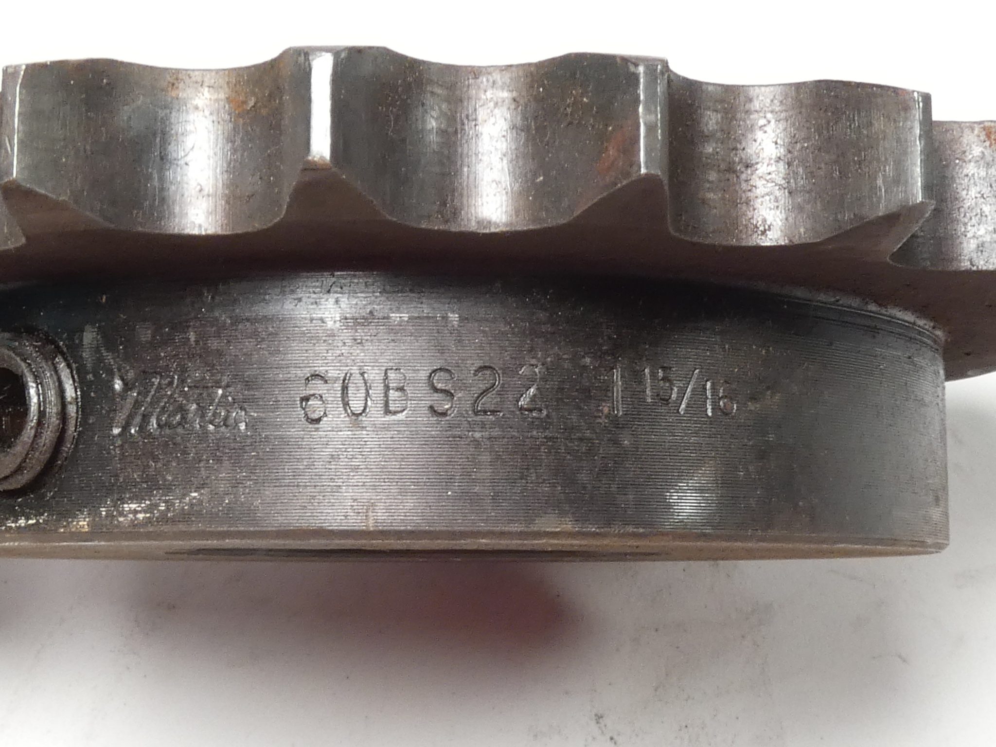 Martin 60BS22 Roller Chain Sprocket 1-15/16″ Bore 22 Teeth – GPM Surplus