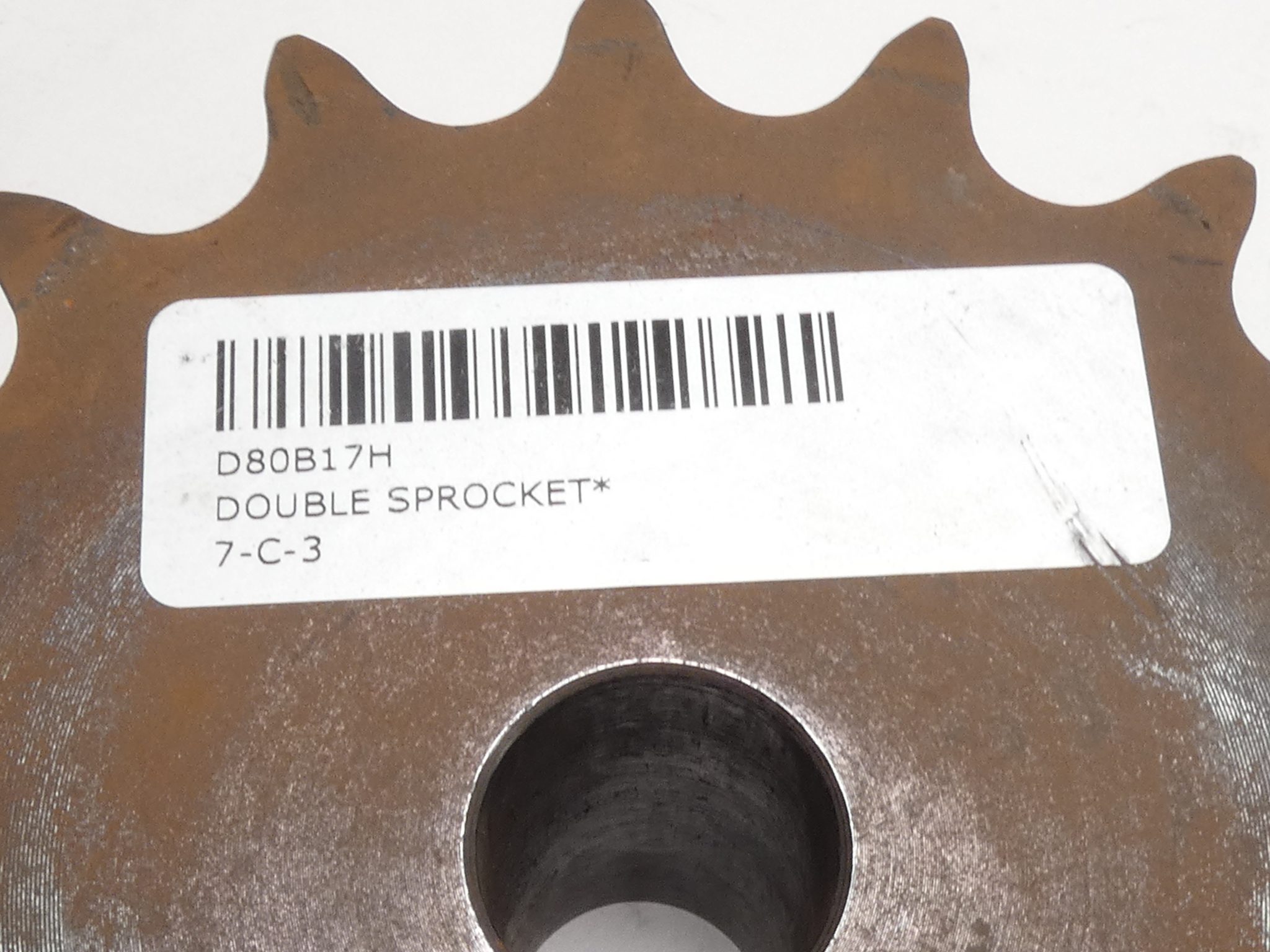Martin D80B17H Double Roller Chain Sprocket 1″ Bore 17-Teeth – GPM Surplus