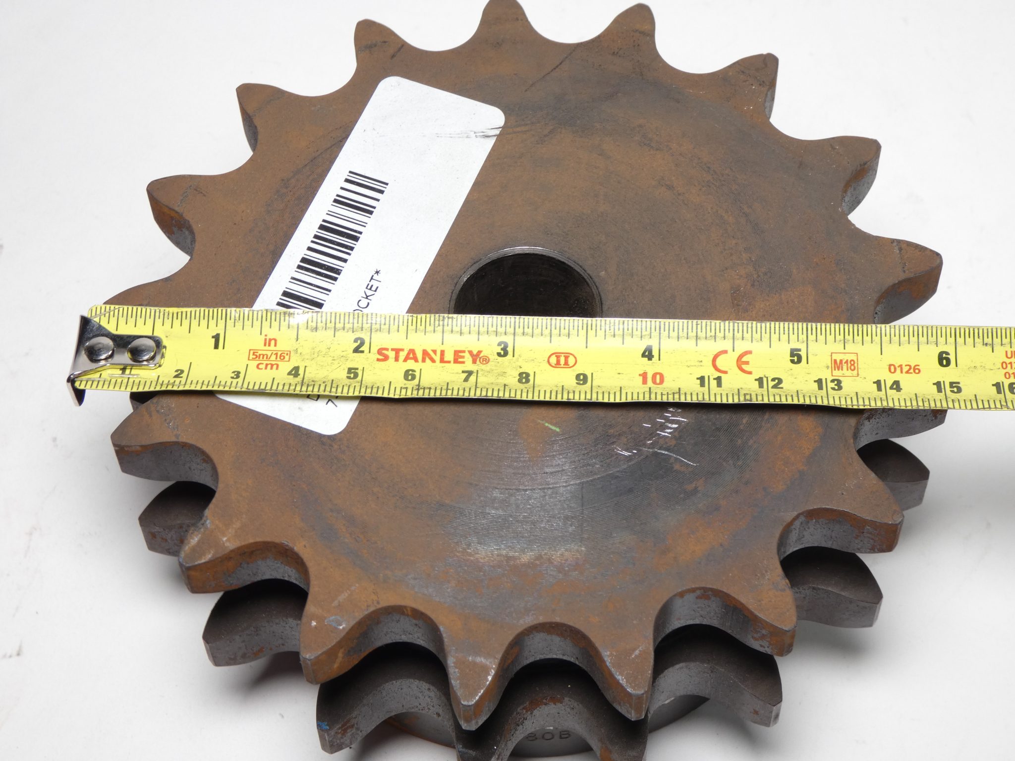 Martin D80B17H Double Roller Chain Sprocket 1″ Bore 17-Teeth – GPM Surplus