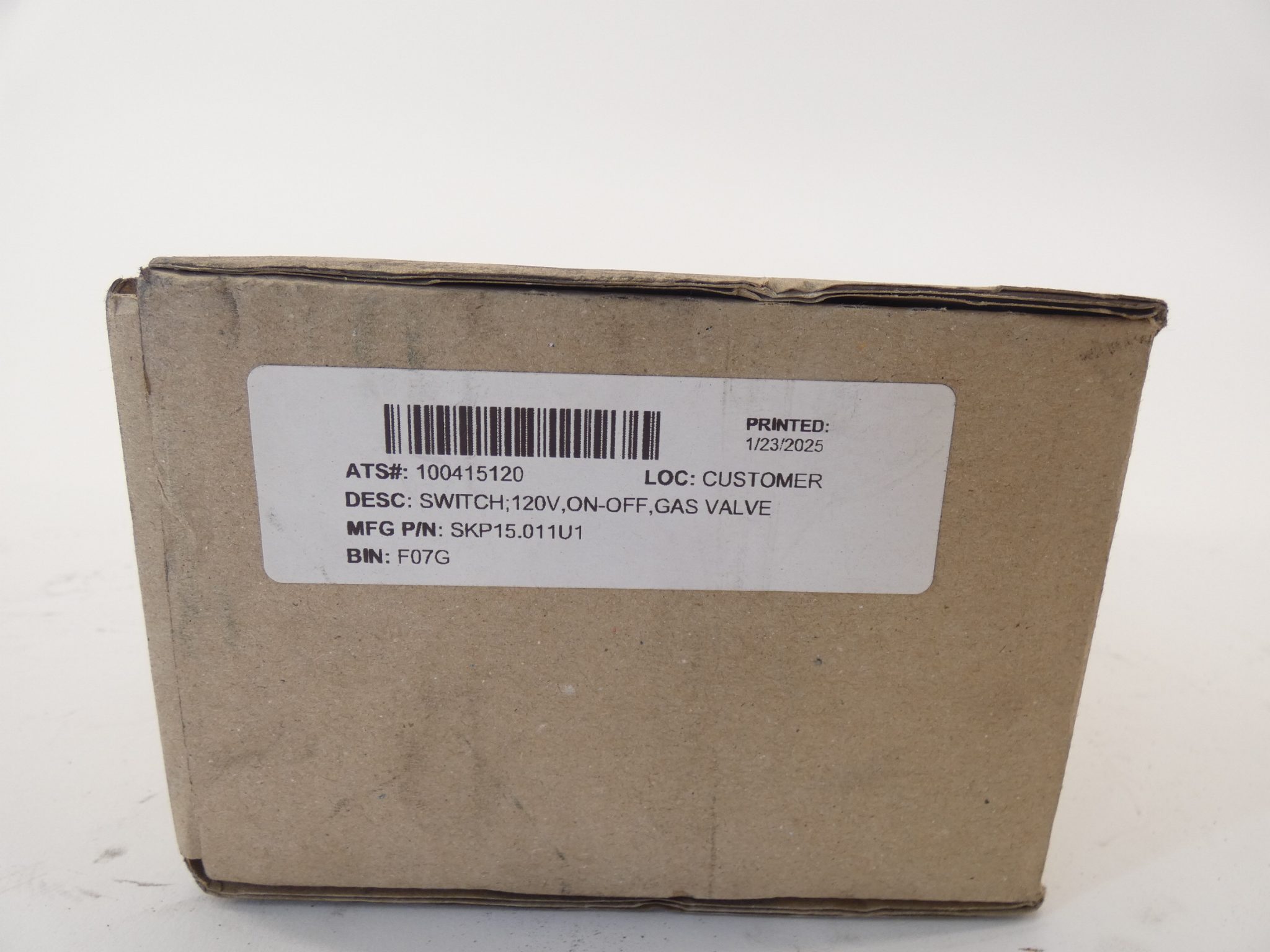 Siemens SKP15.011U1 Valve Actuator 120V 50/60Hz – GPM Surplus
