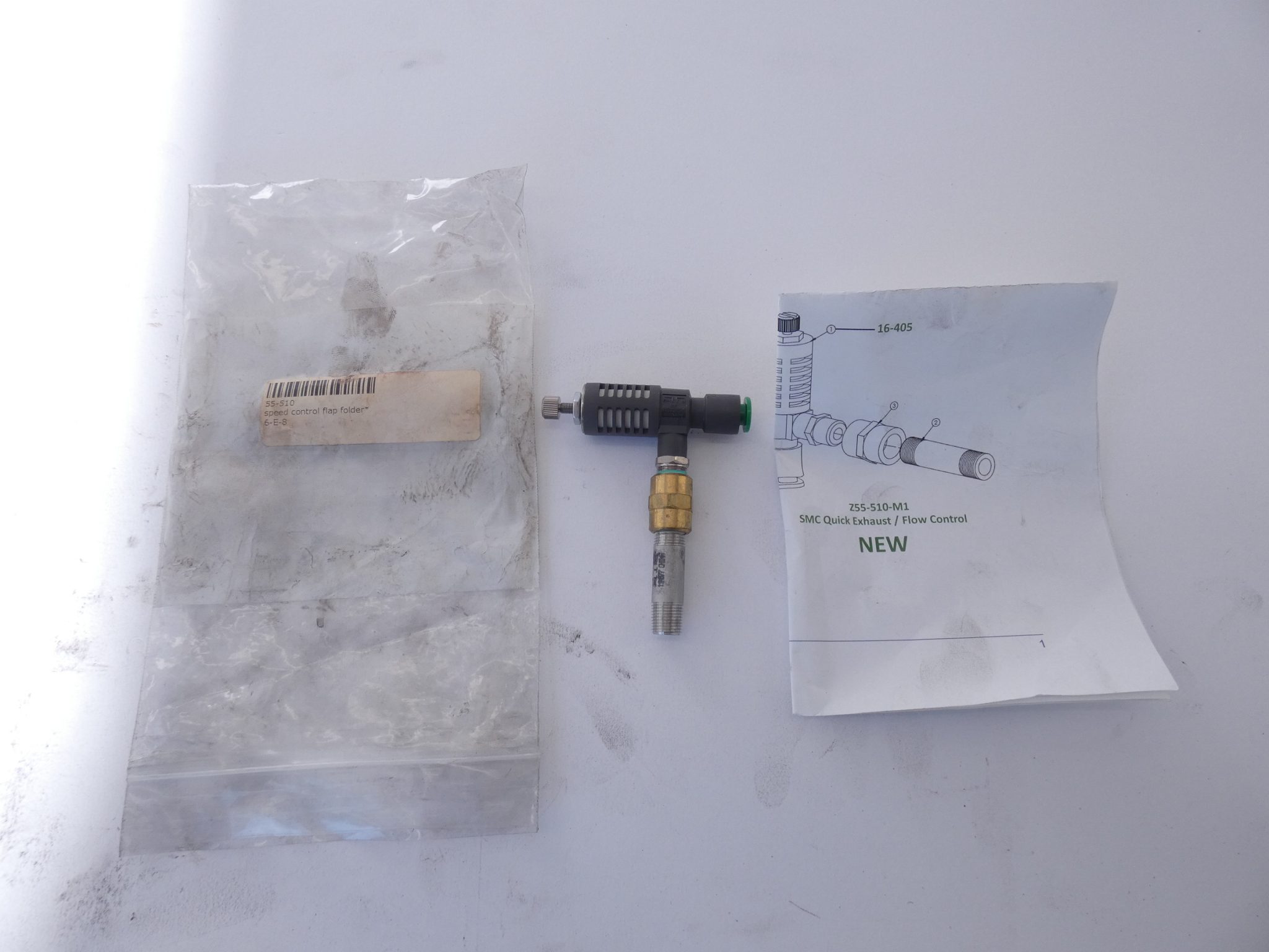 SMC Z55-510-M1 Quick Exhaust Flow Control Valve ASV310F – GPM Surplus