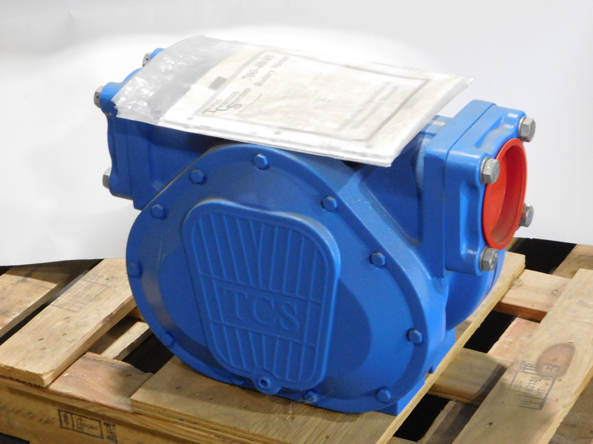 Total Control Systems 700-40SP2DX Rotary Flow Meter W/ TCS DMP100-3 ...