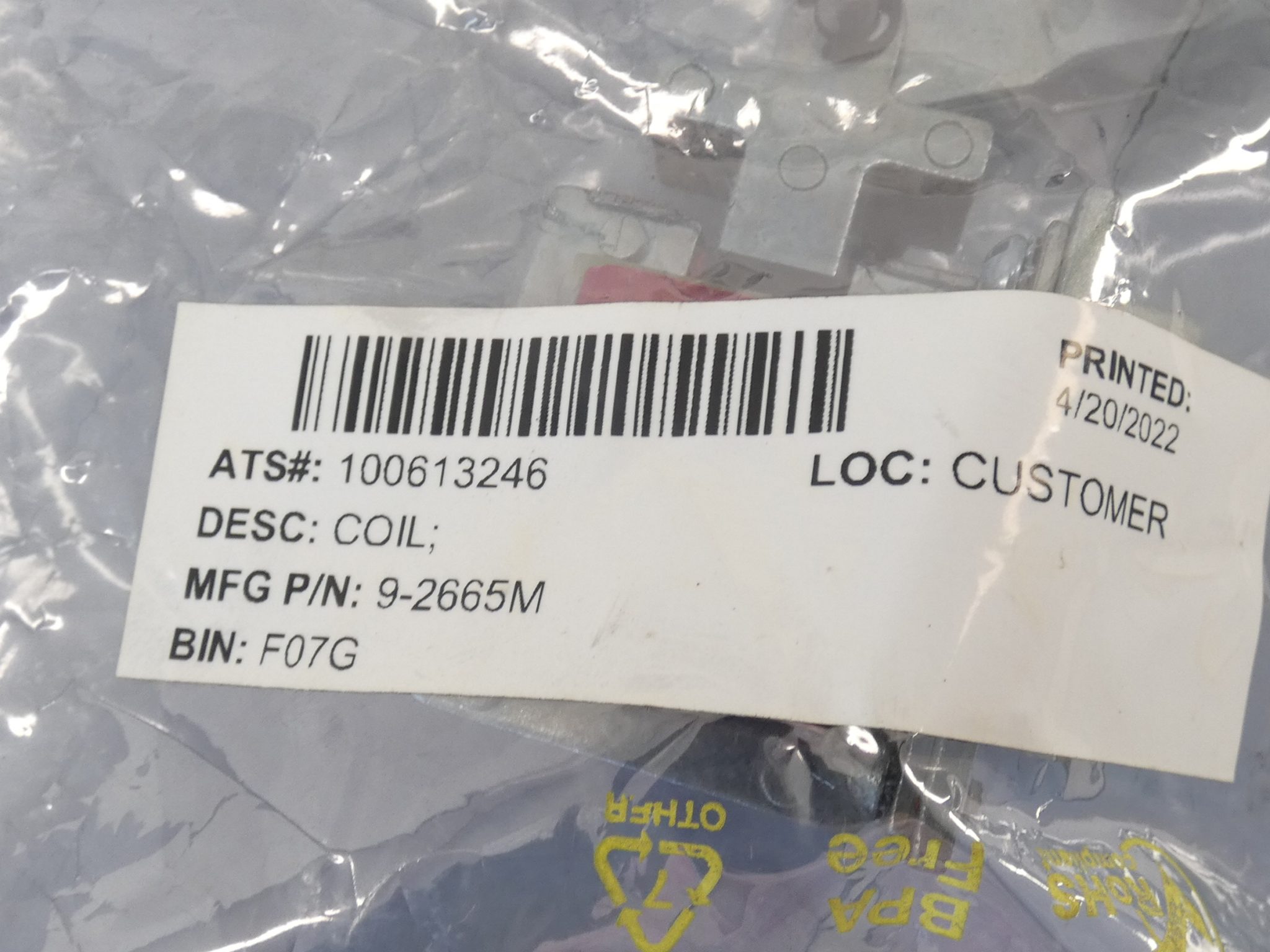 Decco 9-2665M Solenoid Coil 36757 – GPM Surplus