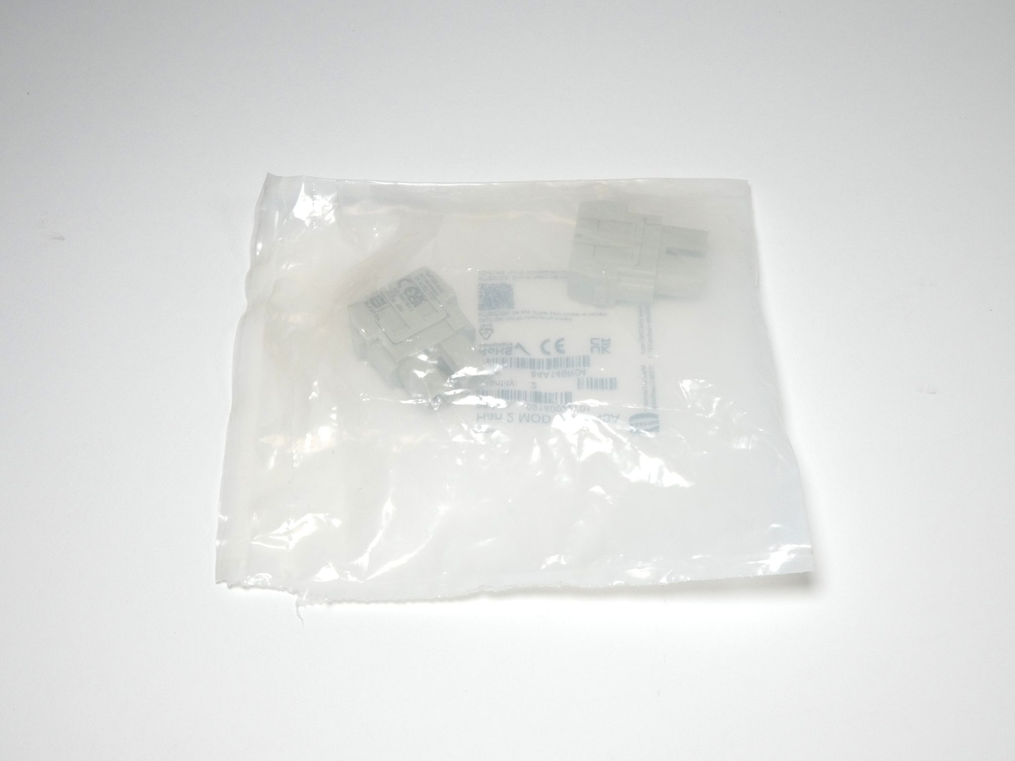 *Pack of 2* Harting 09140022701 Power Connector Socket Insert Module ...