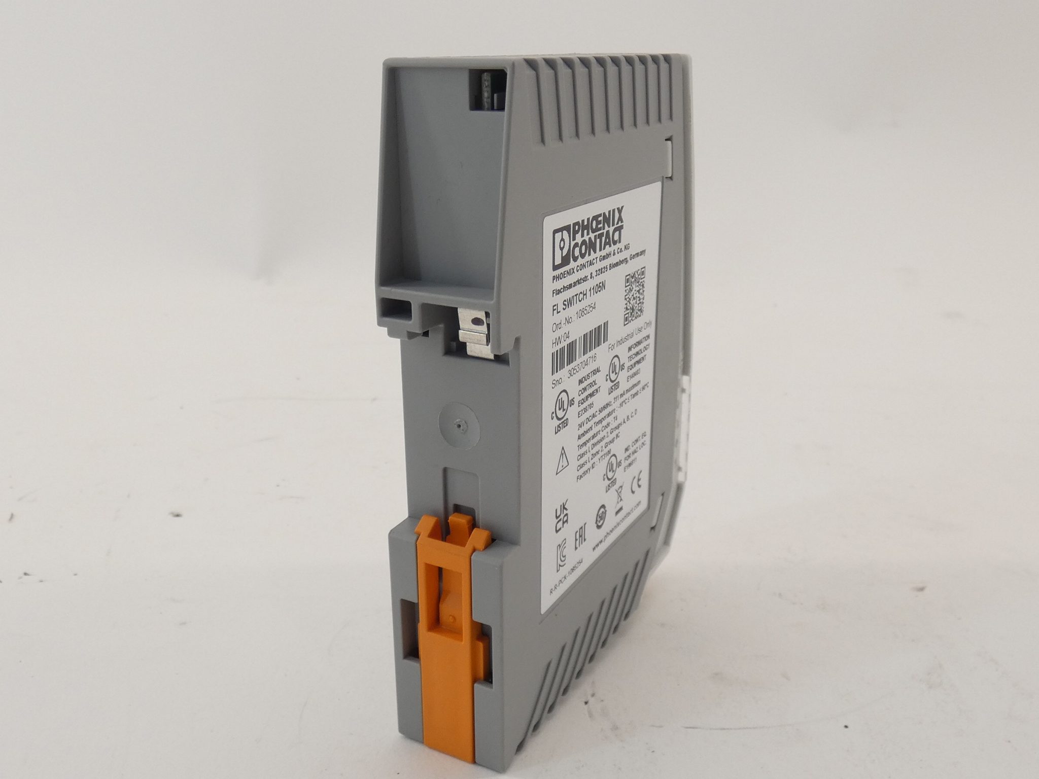 Phoenix Contact 1085254 FL SWITCH 1105N 1000 Ethernet Switch 5-Ports ...