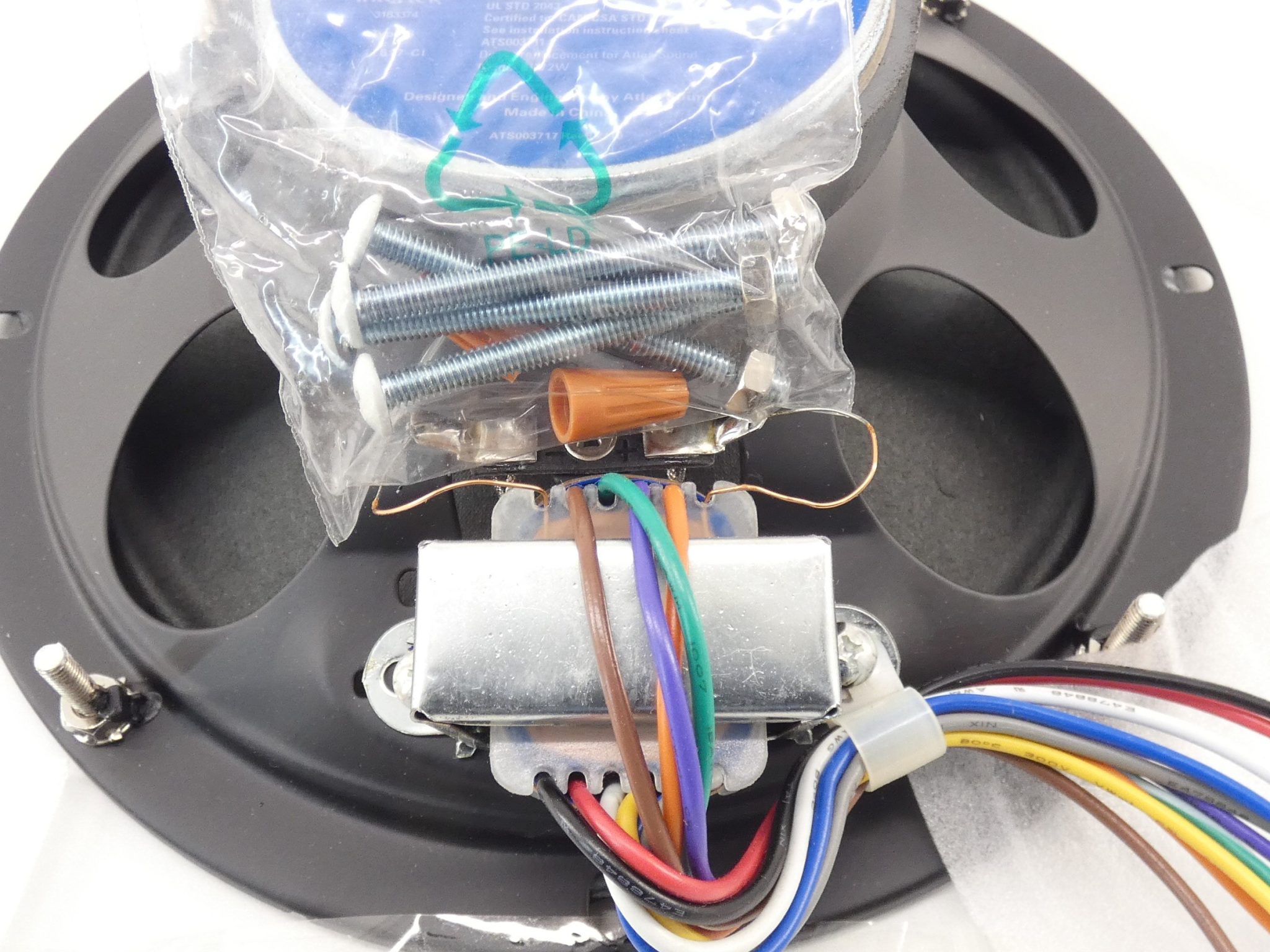 Atlas SD72W Dual Cone Ceiling Speaker 25/70.7V 5W – GPM Surplus