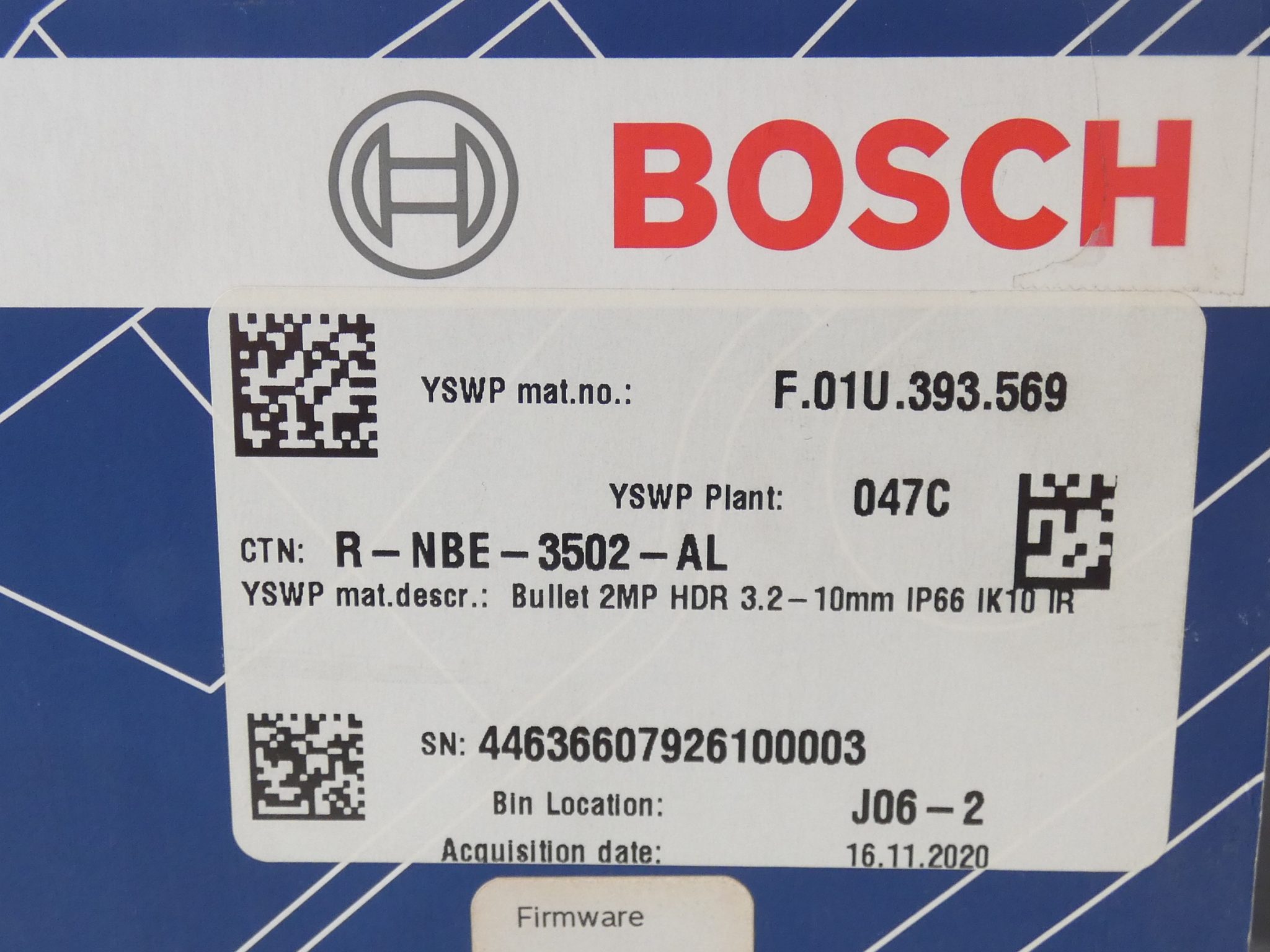 Bosch NBE-3502-AL Dinion IP 3000i IR Bullet Security Camera 2MP – GPM ...