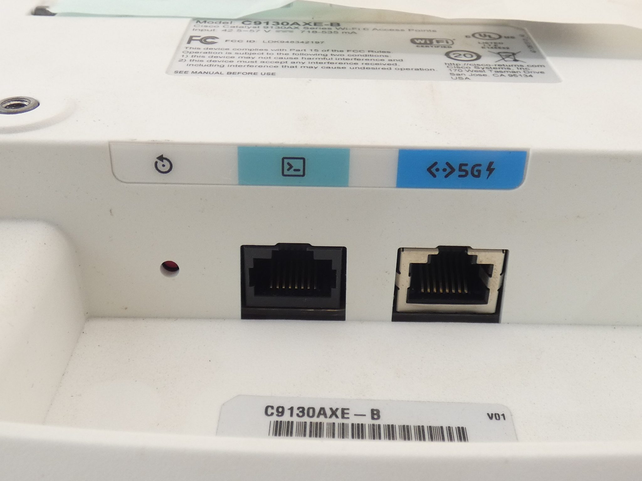 Cisco Catalyst C9130AXE-B 9130AX Series Wireless Access Point 42.5-57V ...