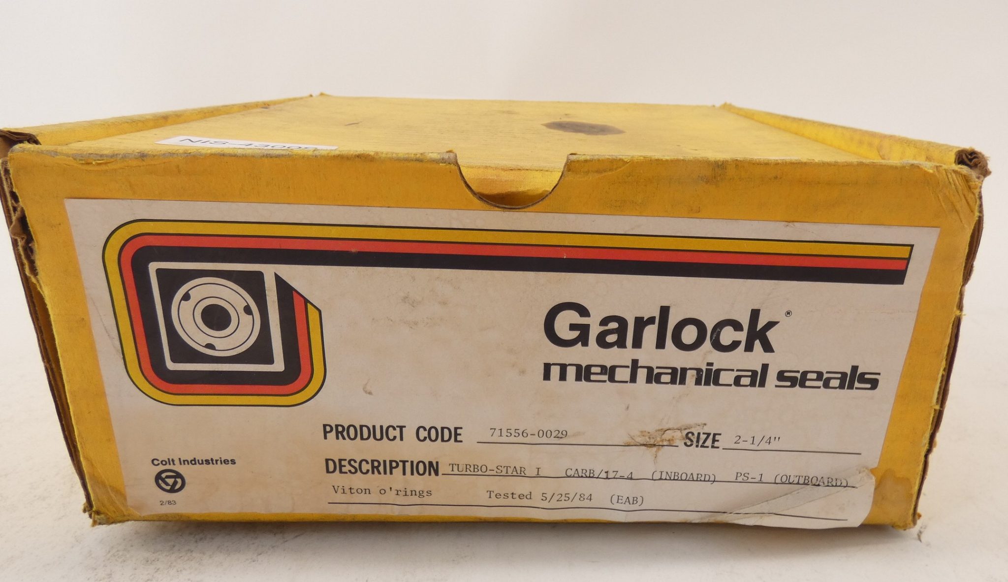 Garlock 71556-0029 Turbo Star Mechanical Seal 2-1/4″ Bore – GPM Surplus