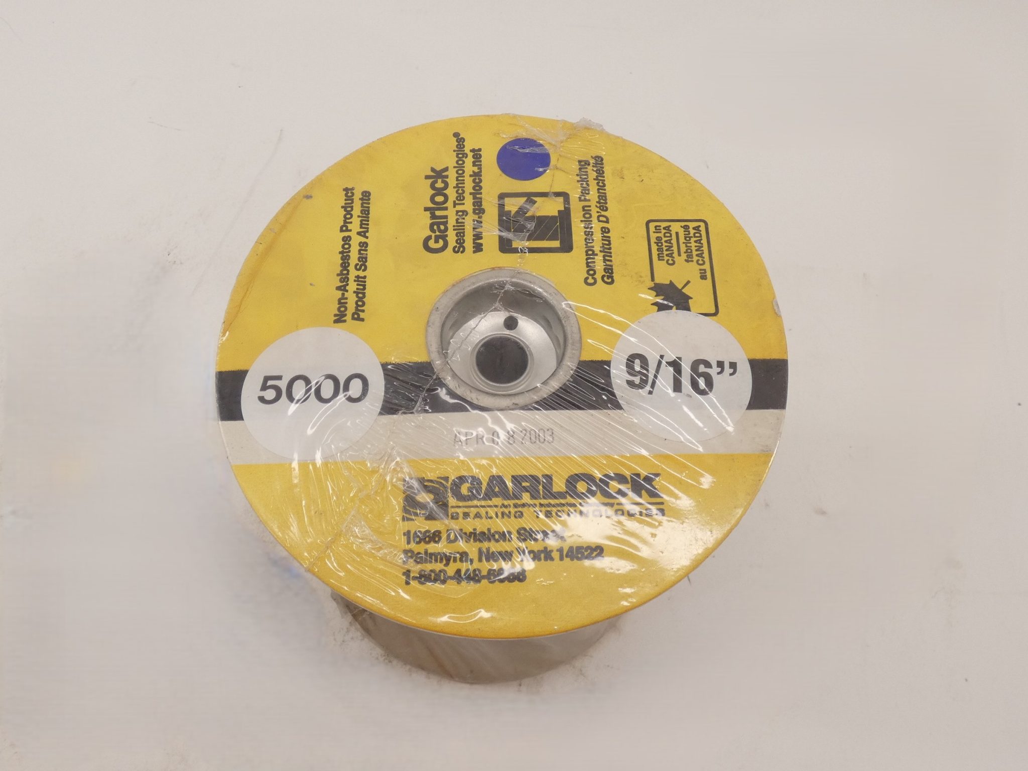 Garlock Compression 41801-2036 Style 5000 Compression Packing 9/16 ...