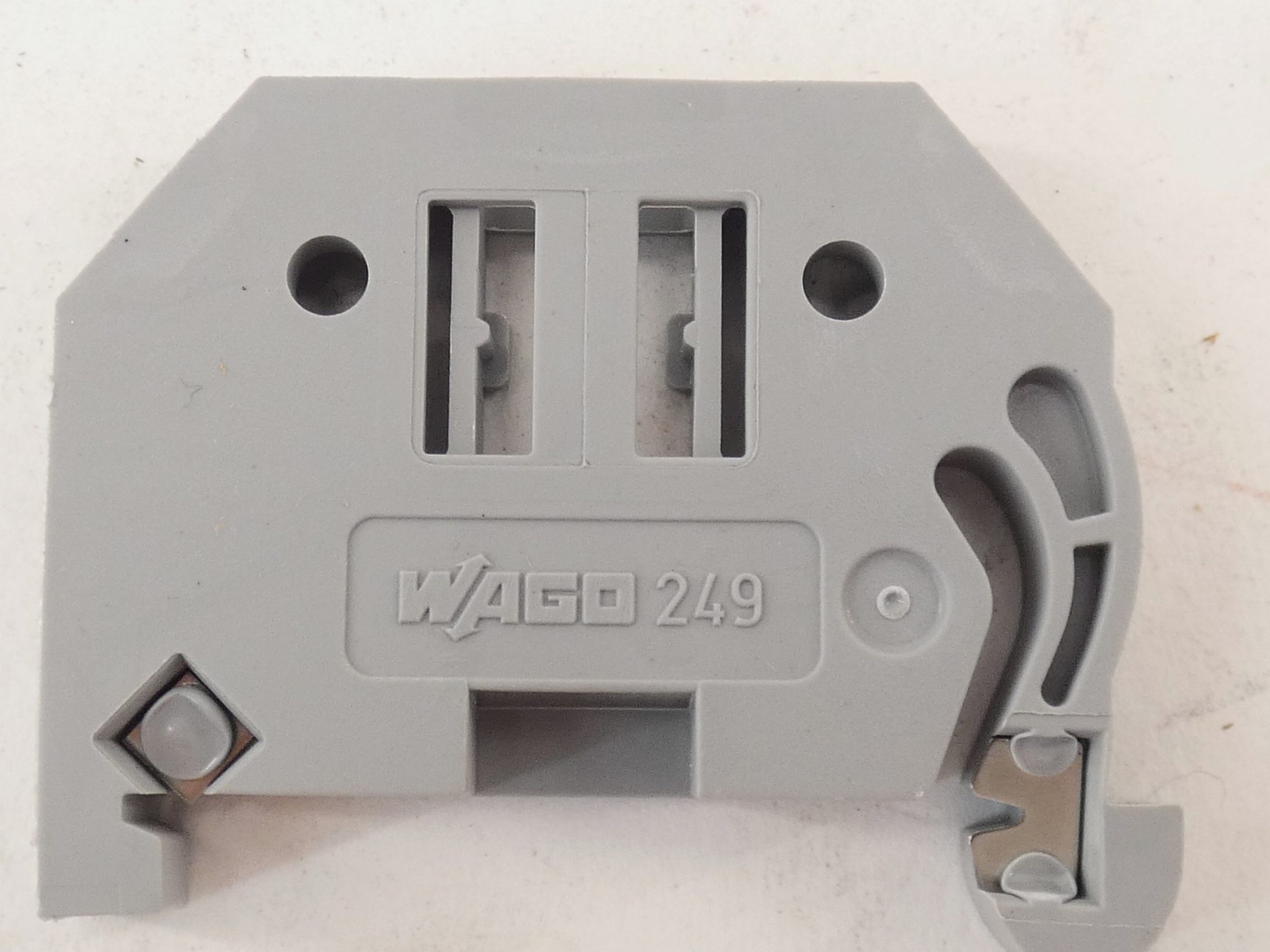 *Lot of 25* Wago 249-116 Terminal Block Screwless End Stop – GPM Surplus