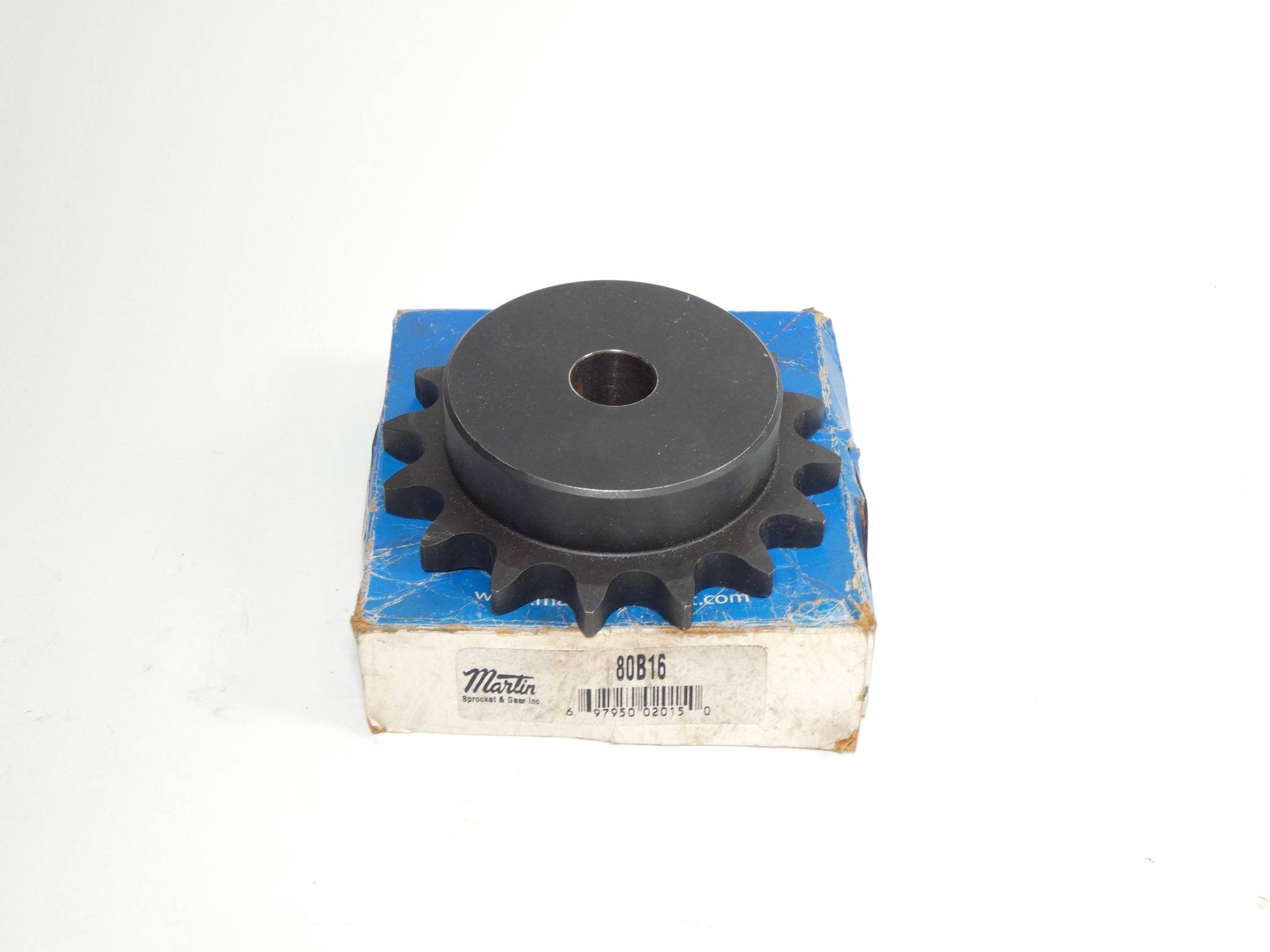 Martin 80B16 Roller Chain Sprocket 1″ Bore 16-Teeth – GPM Surplus