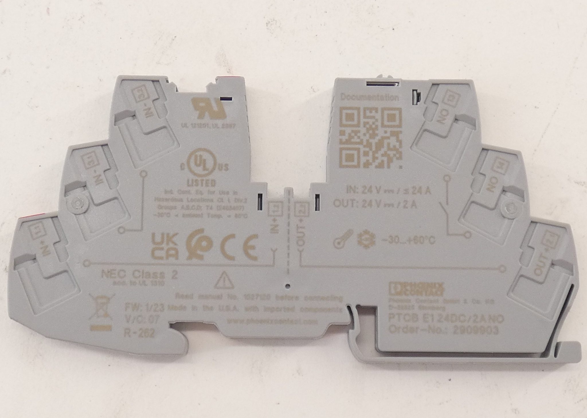 Phoenix Contact 2909903 PTCB E1 24DC/2A NO ECB Circuit Breaker – GPM ...