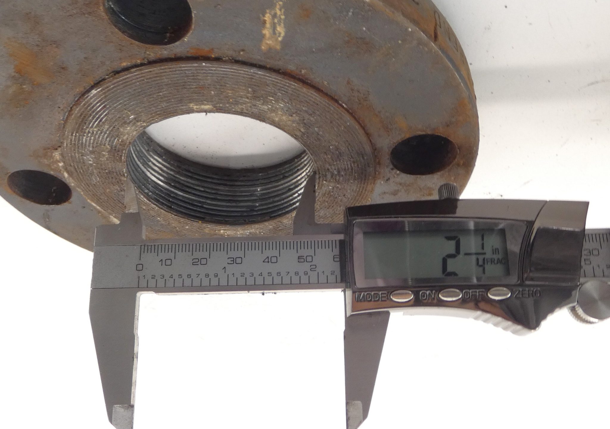 Weldbend JF50 RE-3 Threaded Flange 2″ Bore 150 B16 A105 – GPM Surplus