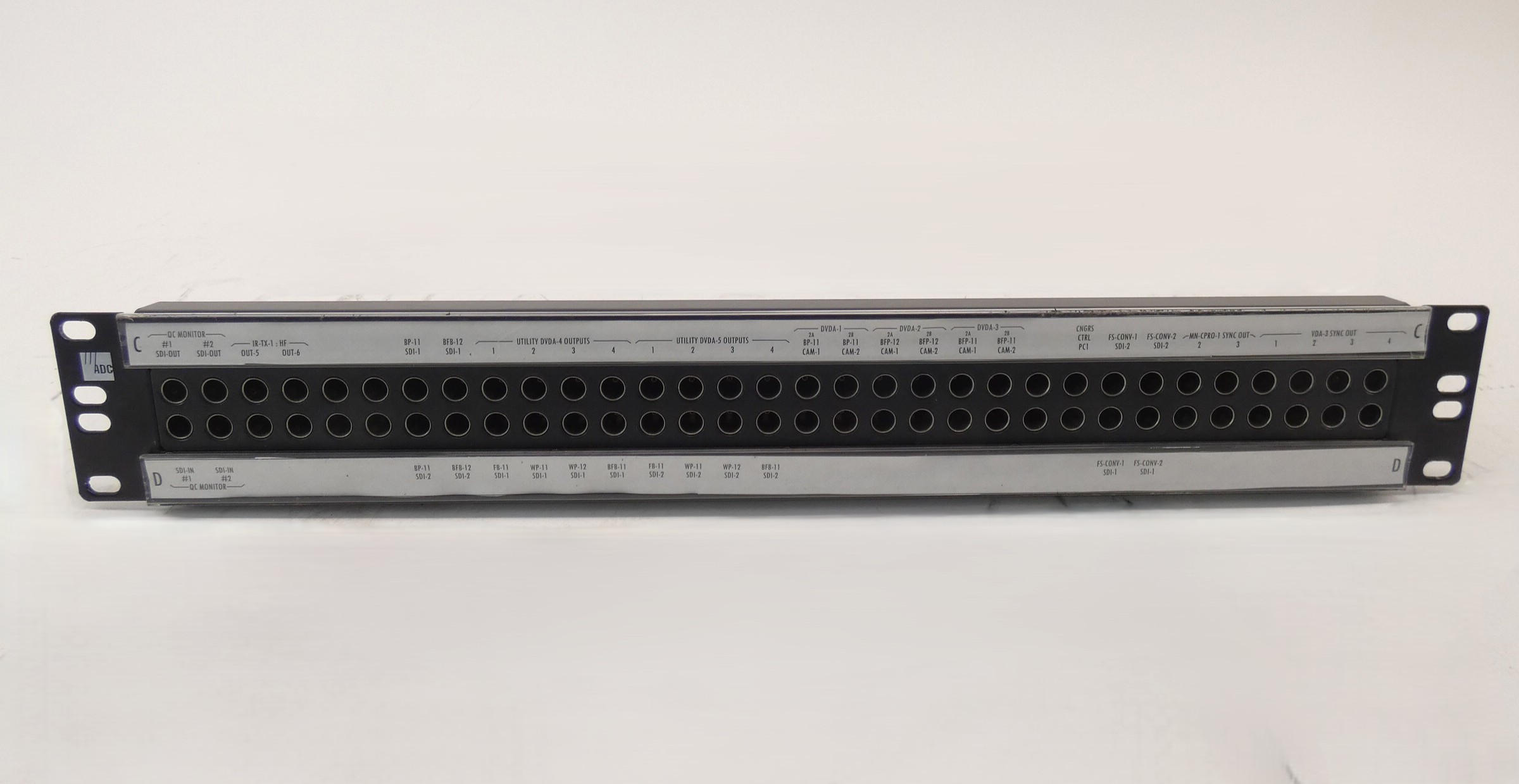 CommScope ADC PPE15232-CJMT-BK Video Patch Panel Jackfield CJ4014N-75 ...