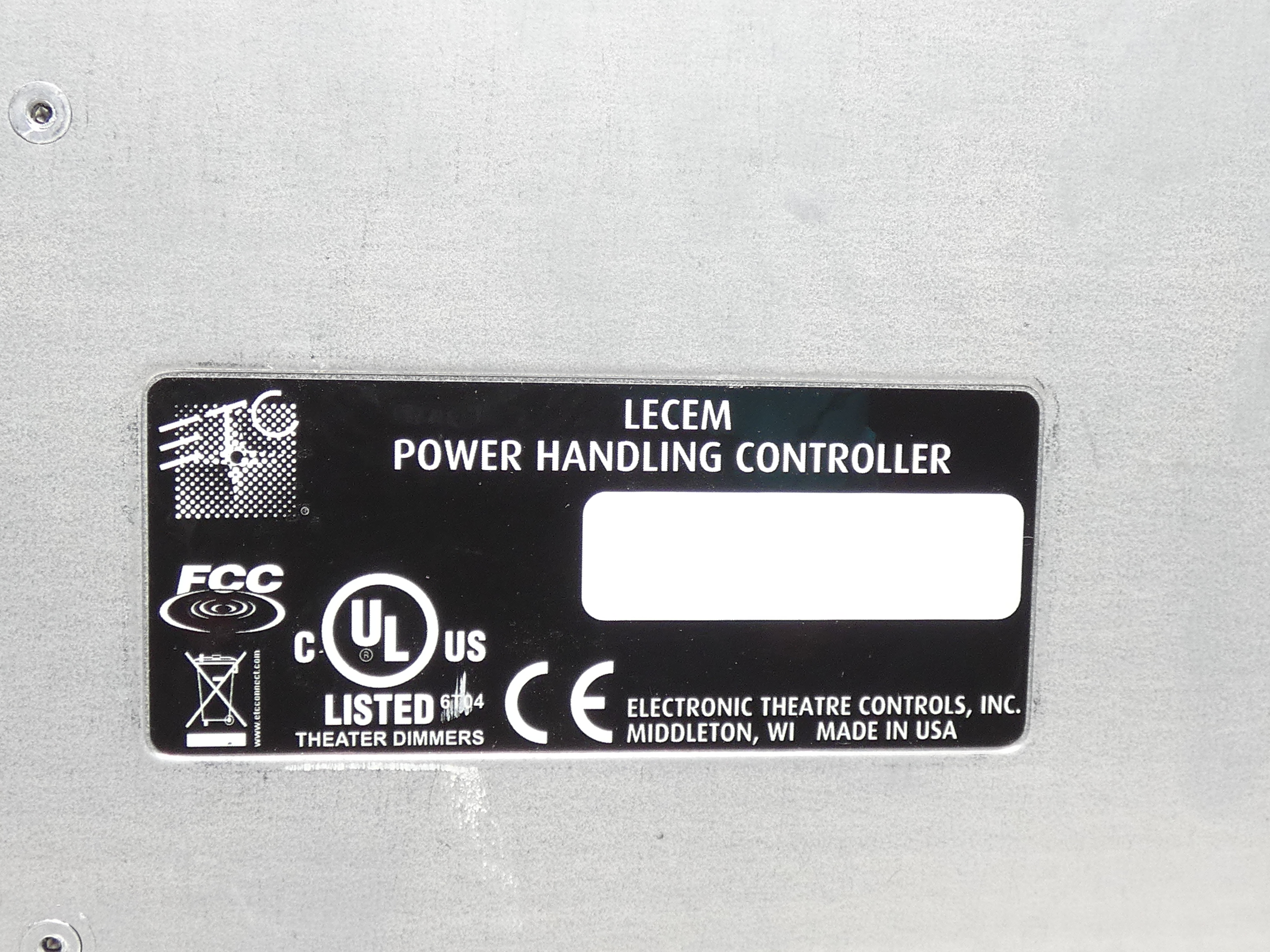 ETC CEM3 Dimmer Power Control Processor Electronic Theatre Controls ...