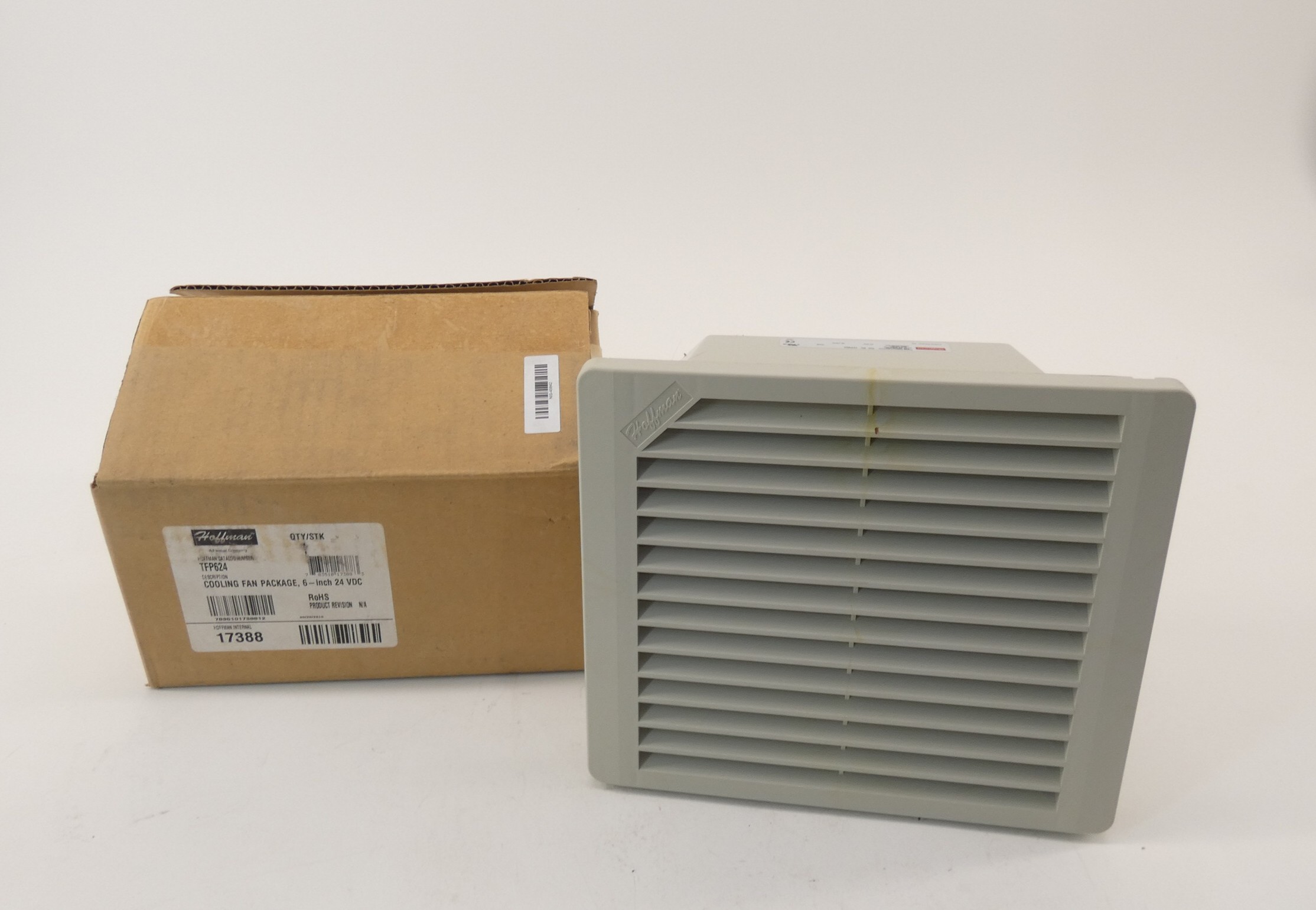 Hoffman TFP624 6″ Cooling Fan 24VDC 17388 – GPM Surplus