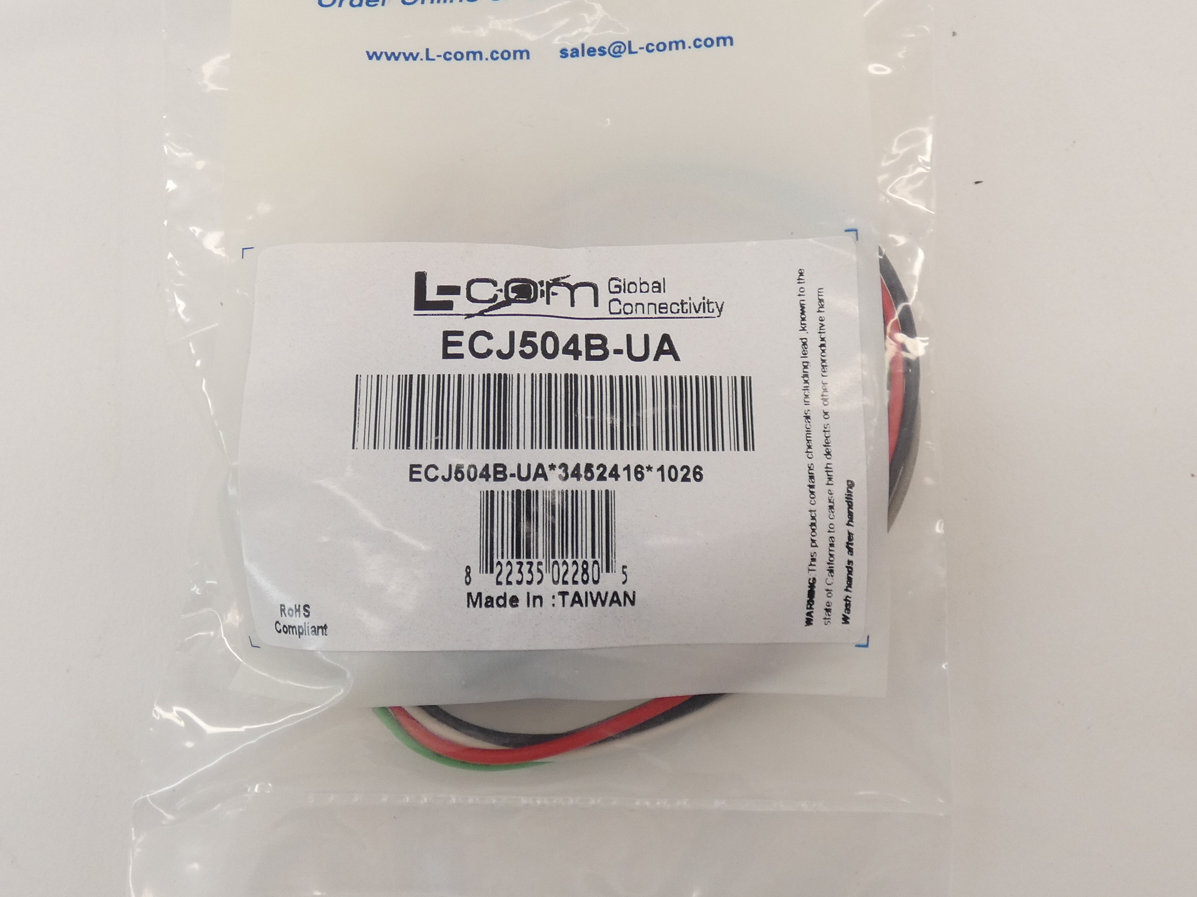 L-Com ECJ504B-UA USB Connector Jack – GPM Surplus