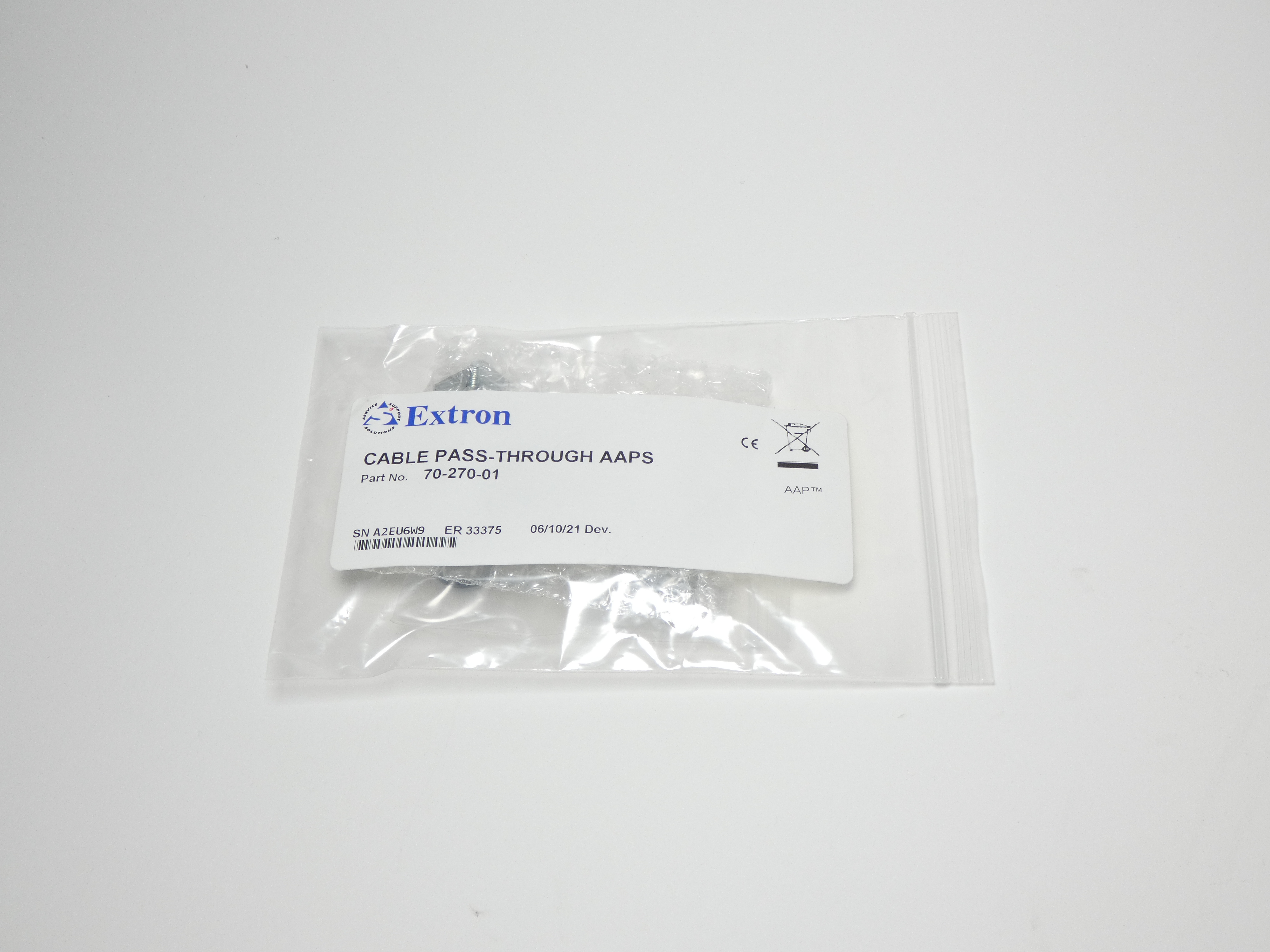*Lot of 10* Extron 70-270-01 Cable Pass-Through AAPS – GPM Surplus