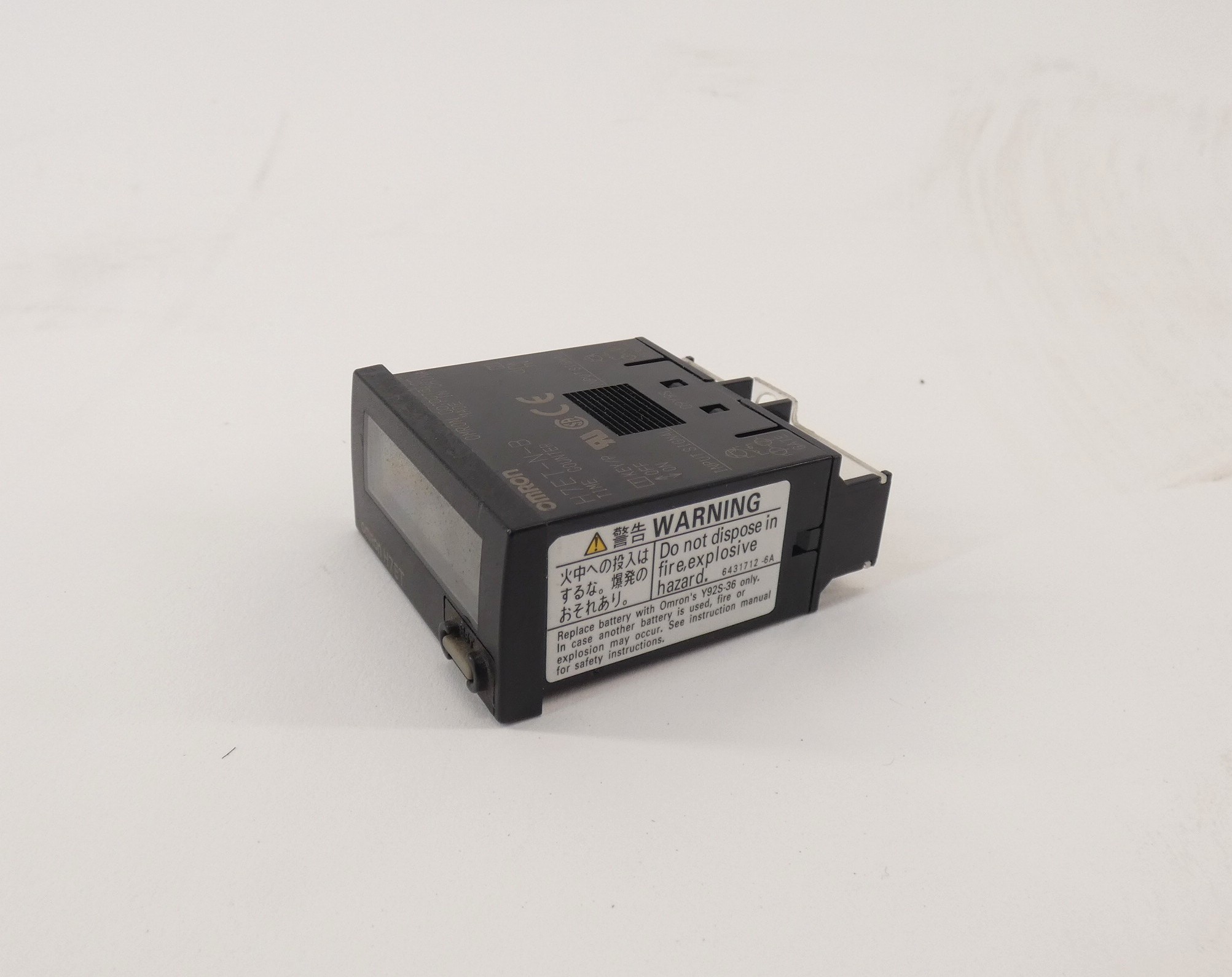 Omron H7ET-N-B Digital Time Counter – GPM Surplus