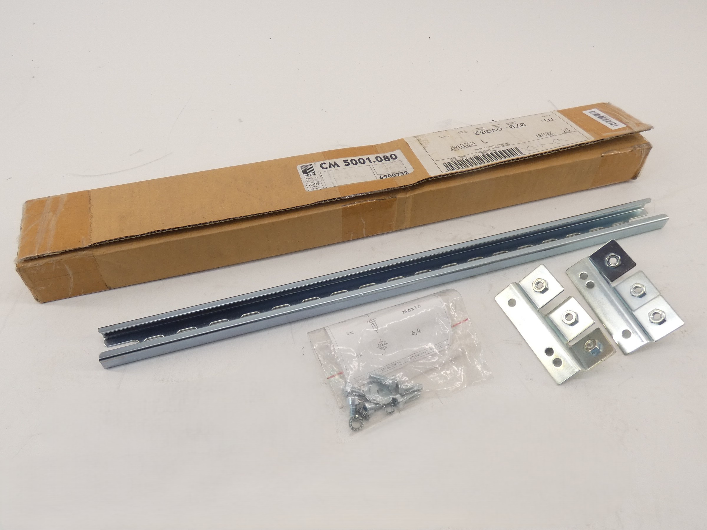 Rittal CM 5001.080 CM Cable Clamp Rail – GPM Surplus