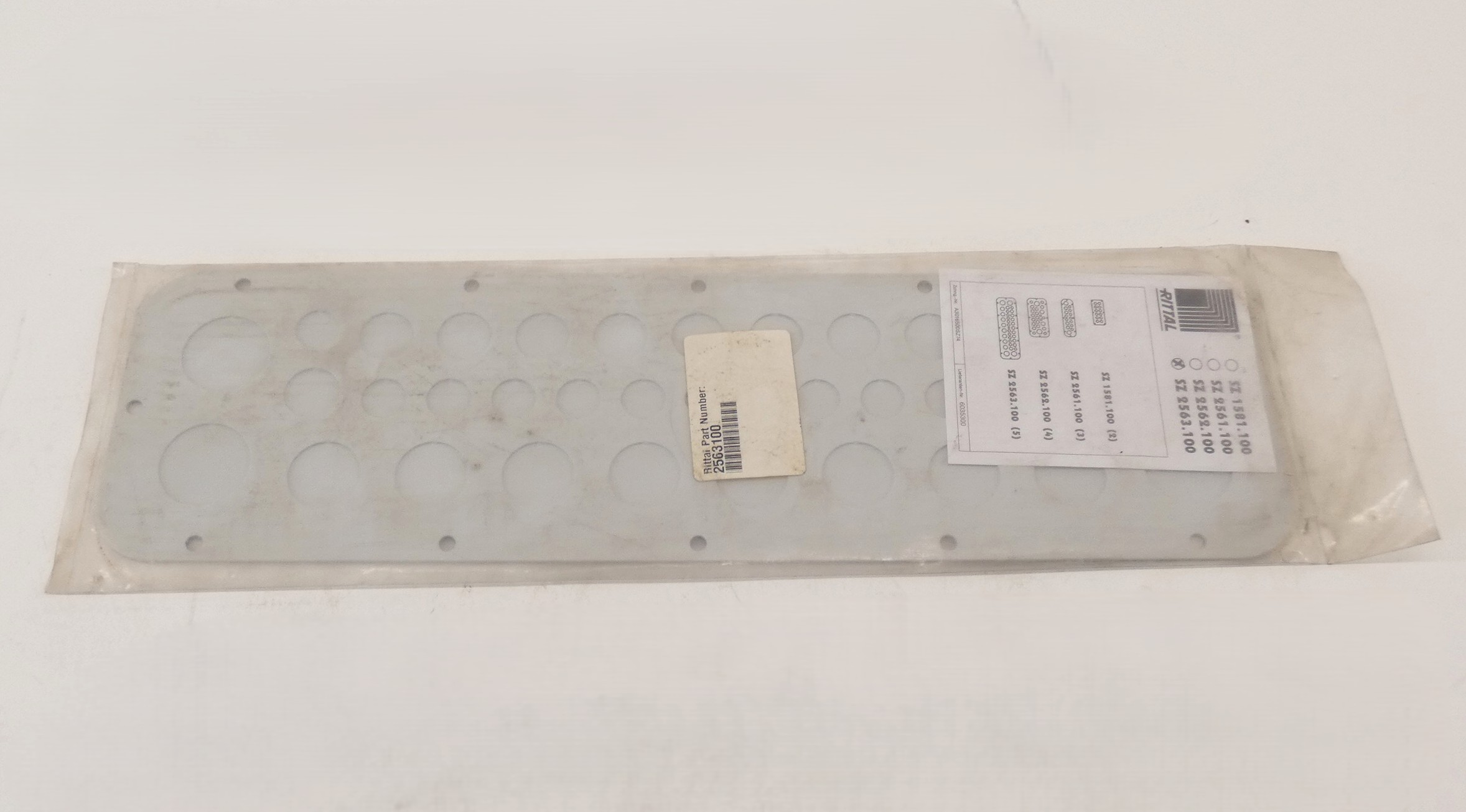 Rittal SZ 2563.100 Metal Gland Plate w/ Metric Knockouts – GPM Surplus
