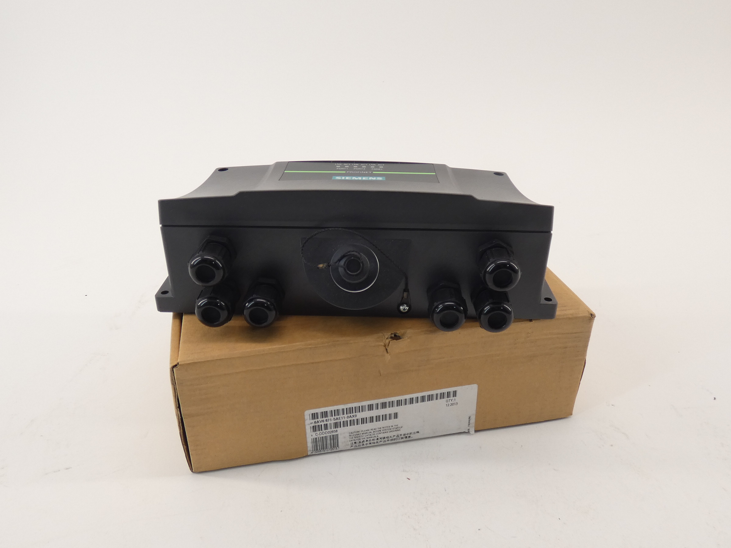 Siemens 6AV6 671-5AE11-0AX0 Simatic Mobile Panel 277 Connection Box 24V ...