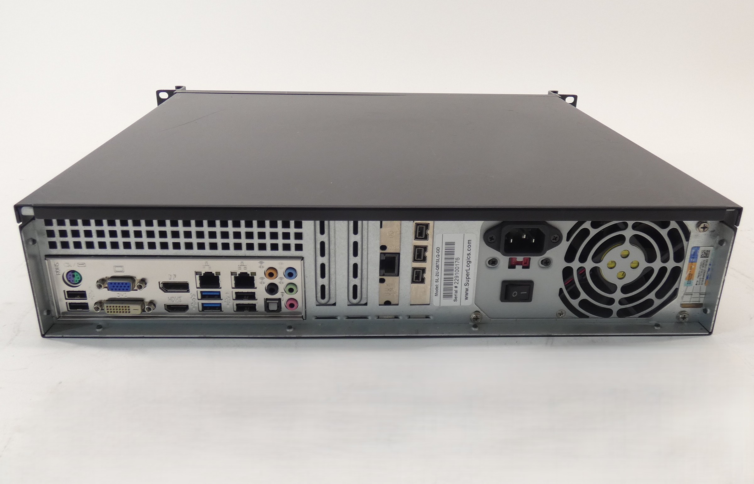 SuperLogics SL-2U-Q87SLQ-GD 2U Rack-Mount PC W/ DVD Recorder – GPM Surplus