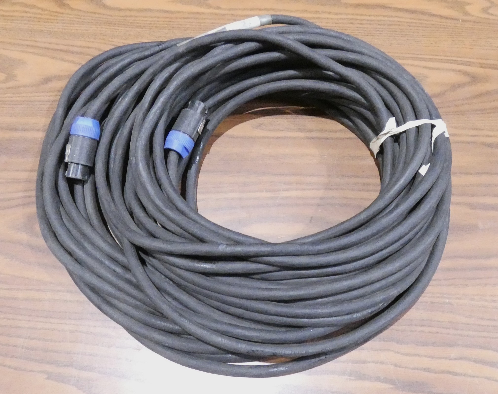 TMB 120′ Speaker Cable 8/C 13AWG W/ Neutrik NL8FC Connectors – GPM Surplus