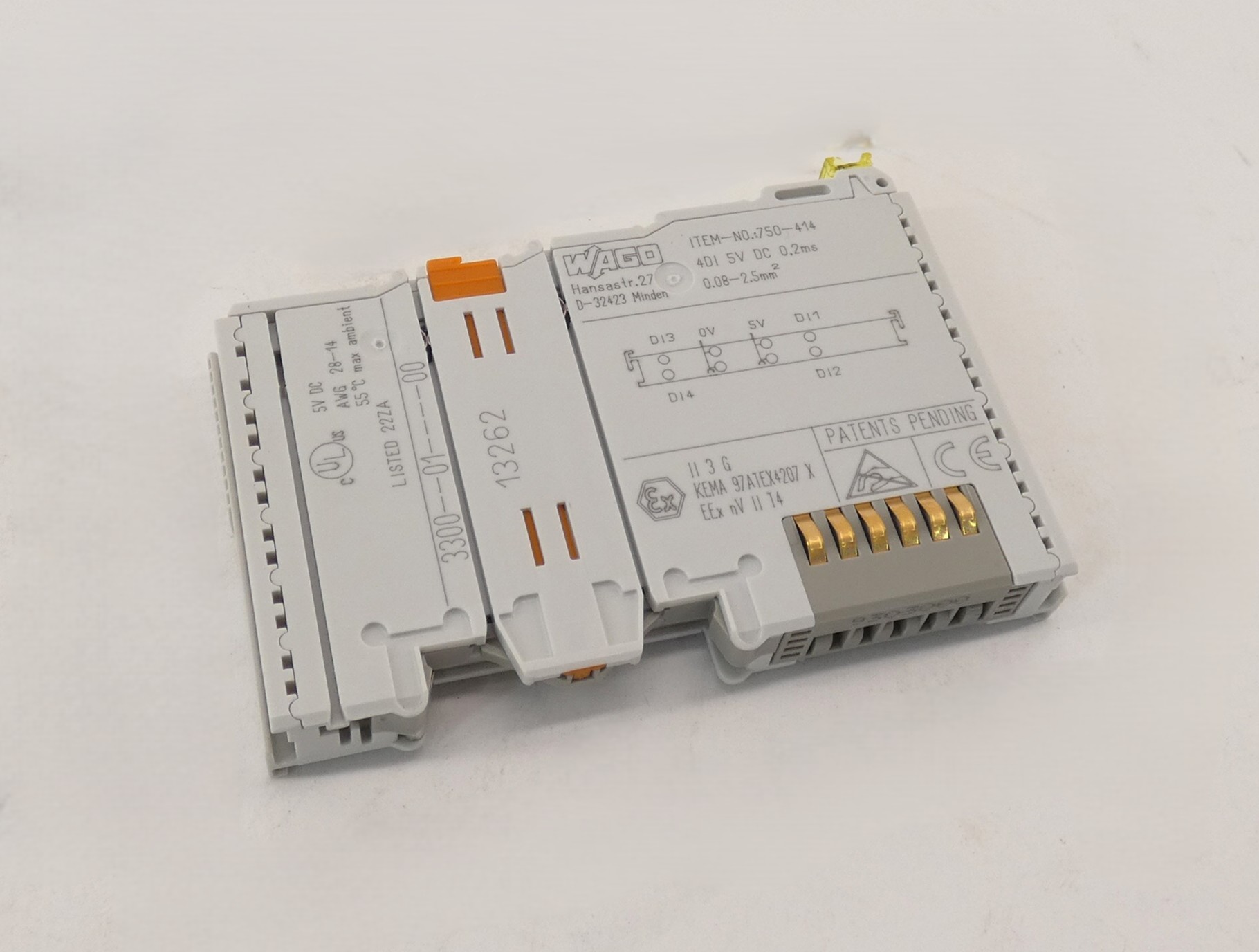 Wago 750-414 Digital Input Module 5V – GPM Surplus