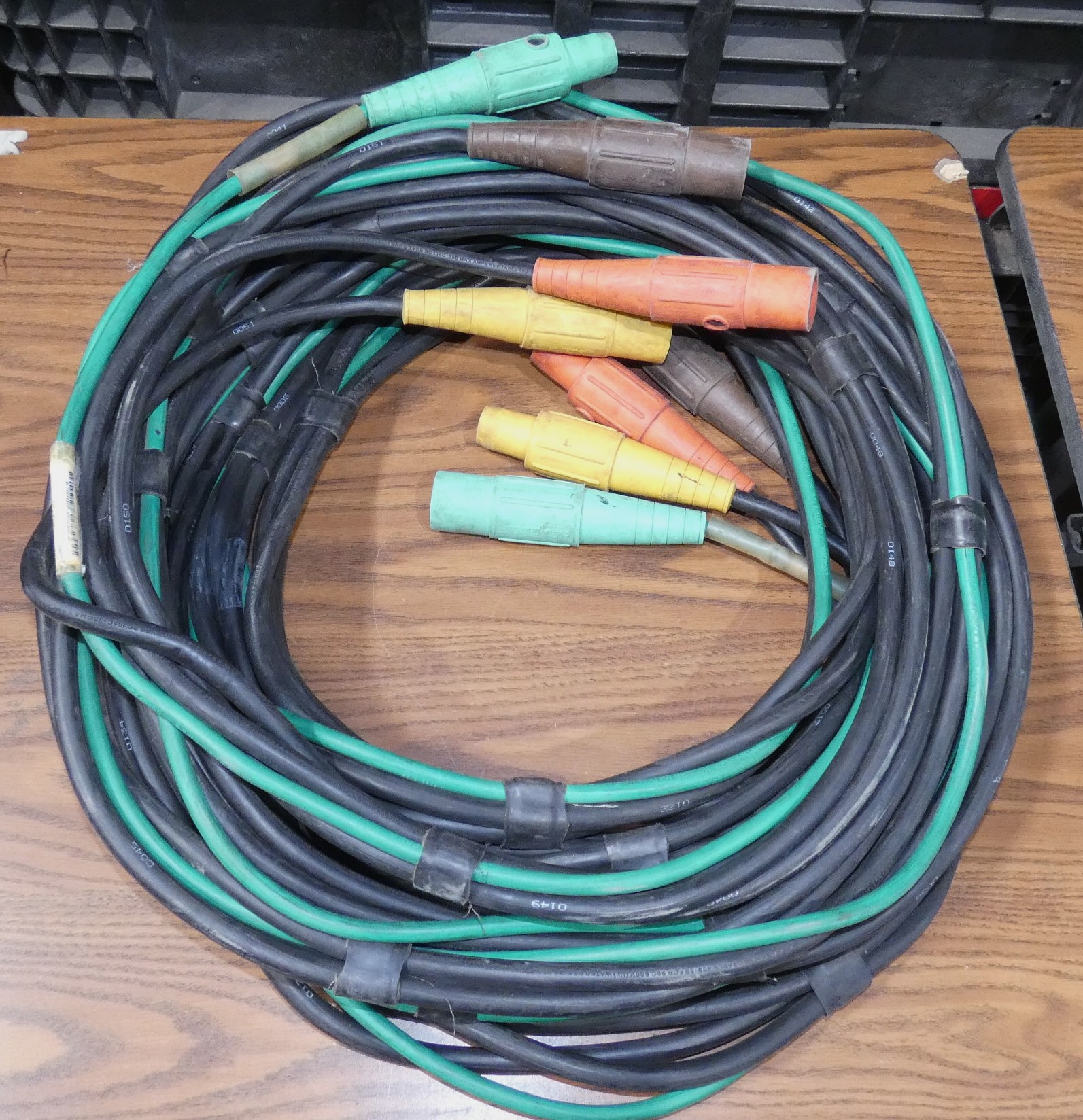 4-Wire 50′ Banded Cam Feeder Cable – GPM Surplus