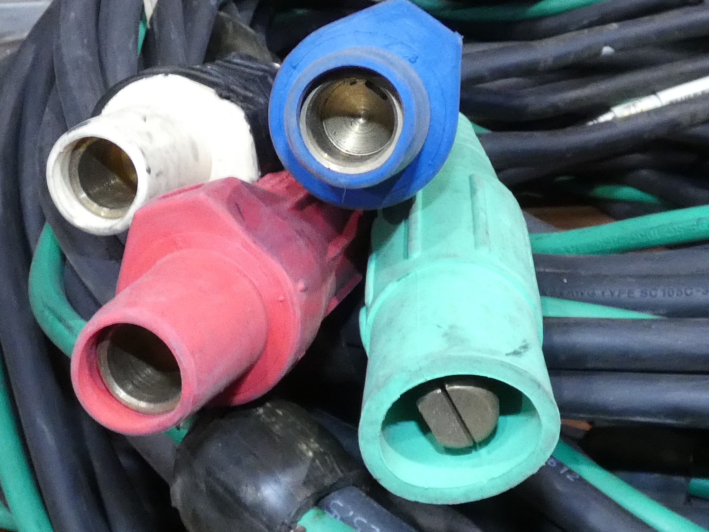 4-Wire 75′ Banded Cam Feeder Cable Indu-Electric – GPM Surplus
