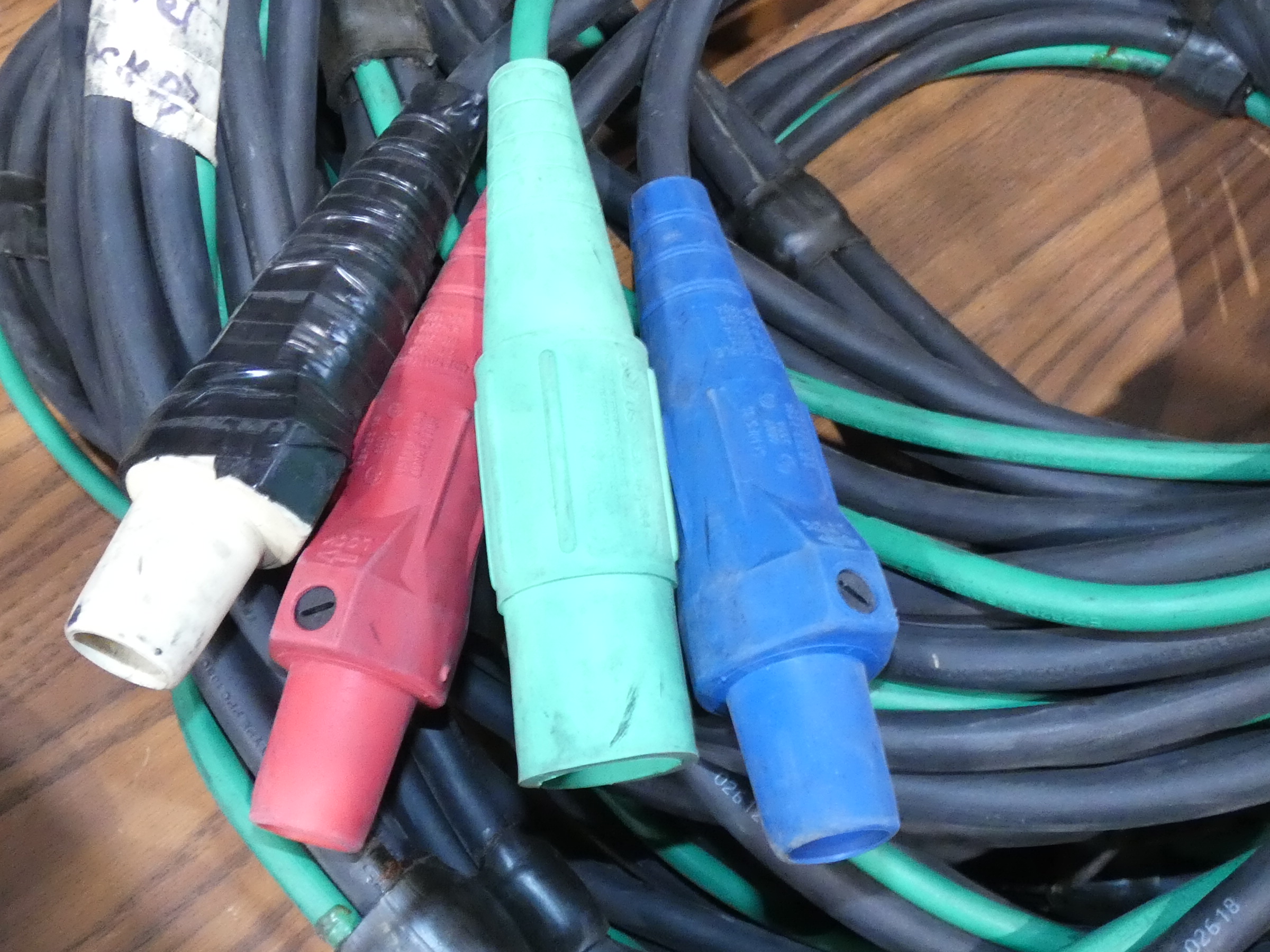 4-Wire 75′ Banded Cam Feeder Cable Indu-Electric – GPM Surplus