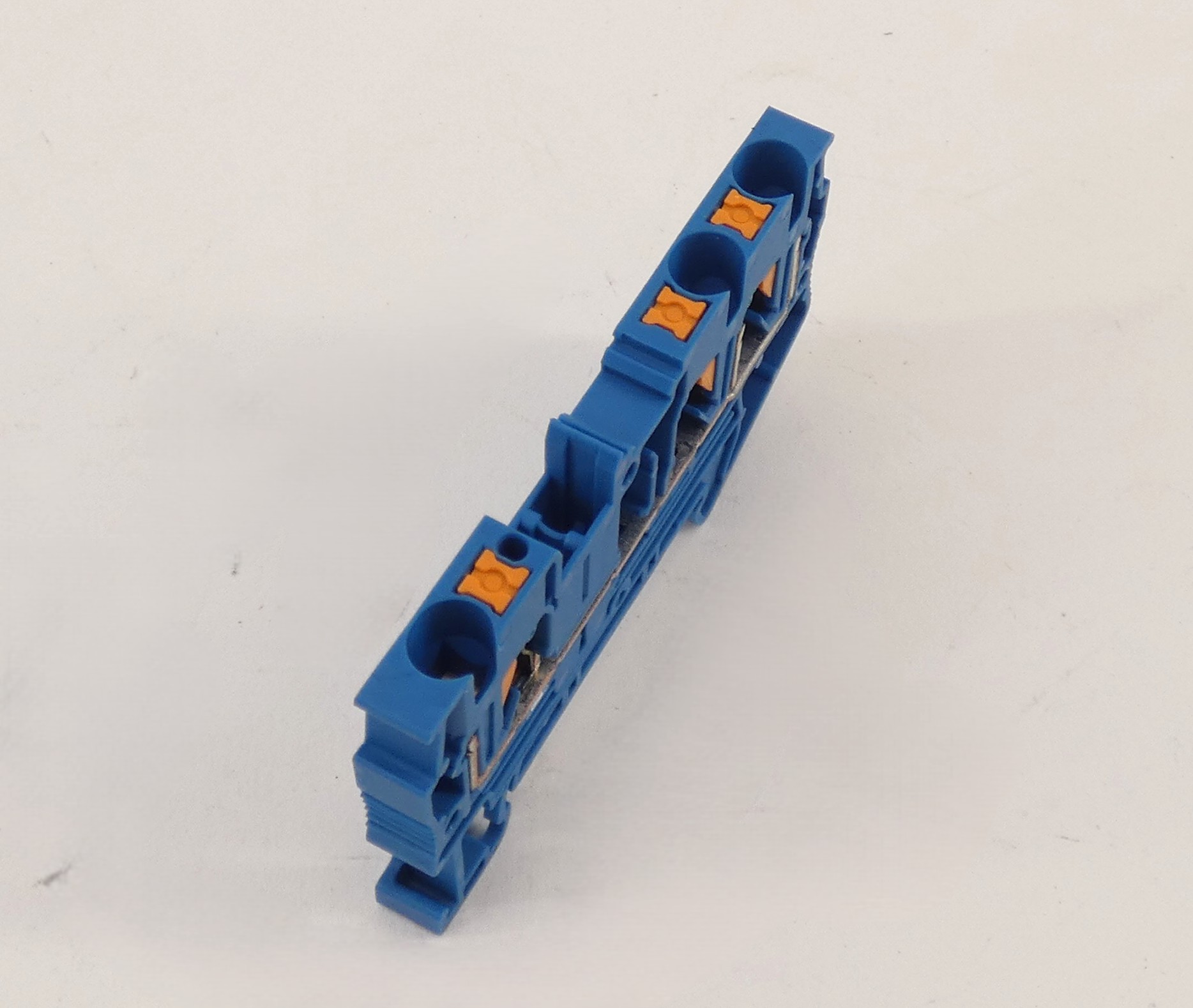 *Box of 40* Phoenix Contact 3211775 PT 4-TWIN BU Feed-Through Terminal ...